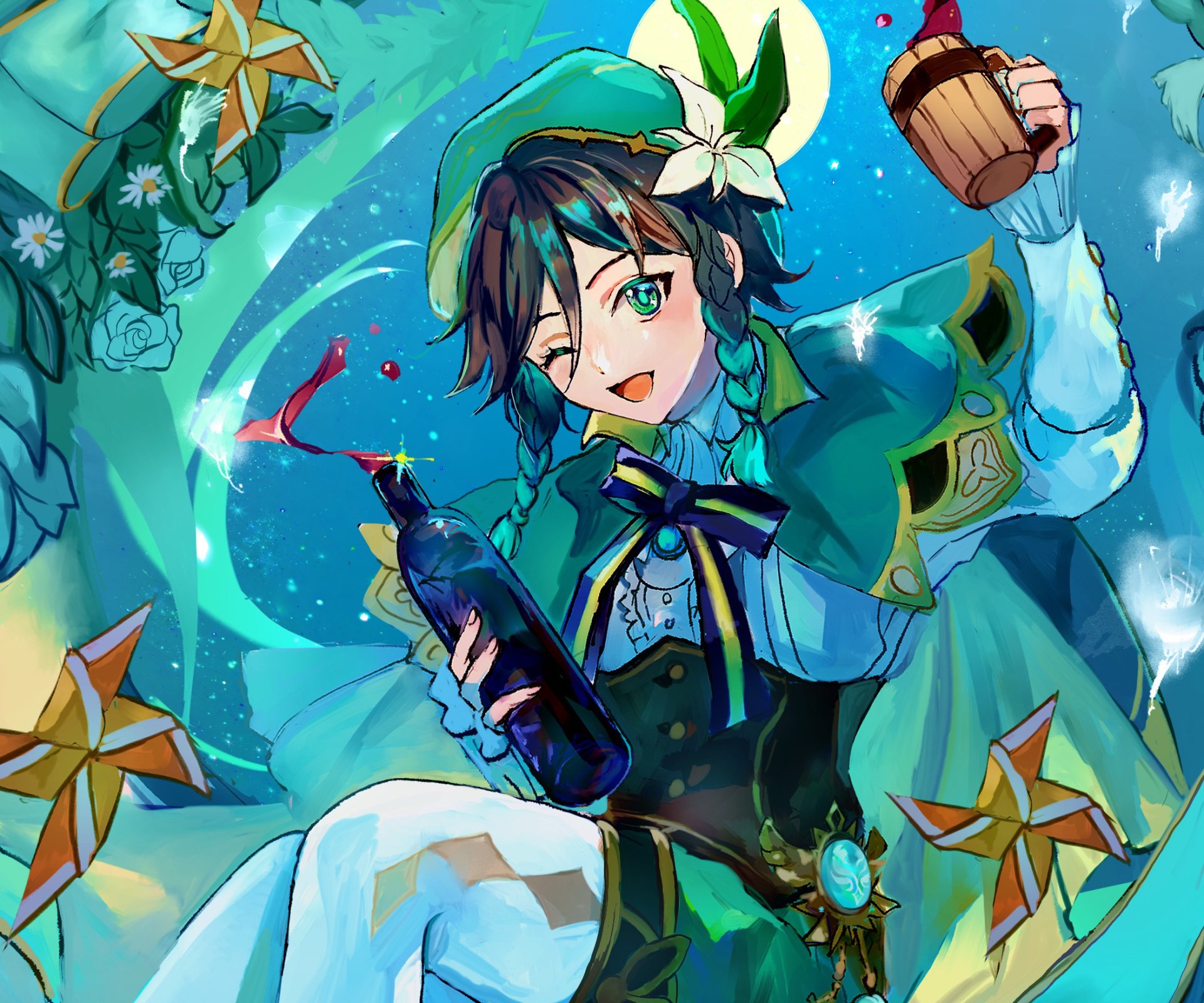 Download Venti (Genshin Impact) Video Game Genshin Impact HD Wallpaper ...