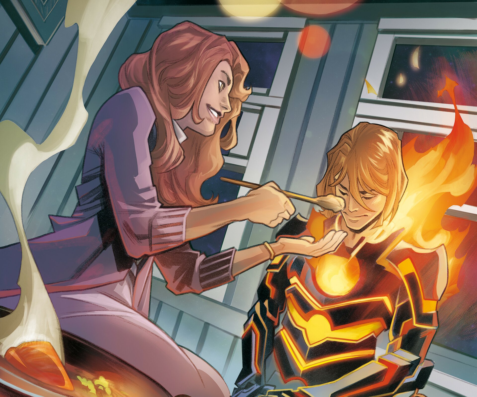 Download Comic Rogue Sun HD Wallpaper by Simone Ragazzoni