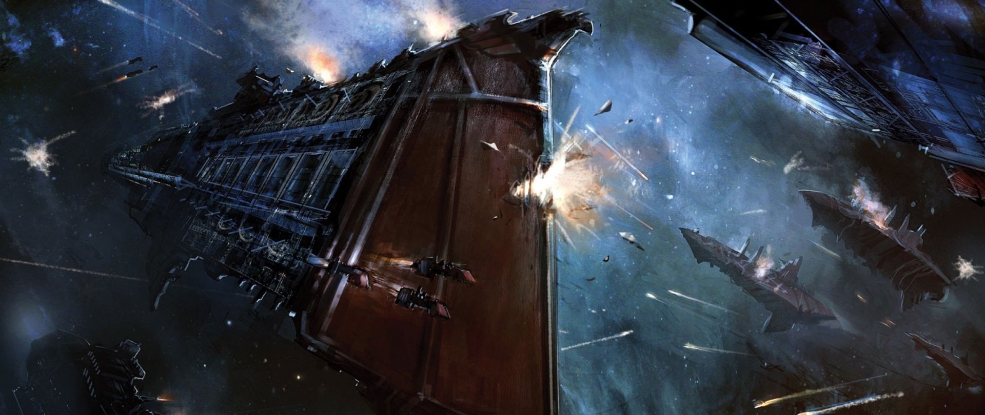 Imperial Navy Warhammer 40k HD Wallpaper – Epic Space Battle Vision