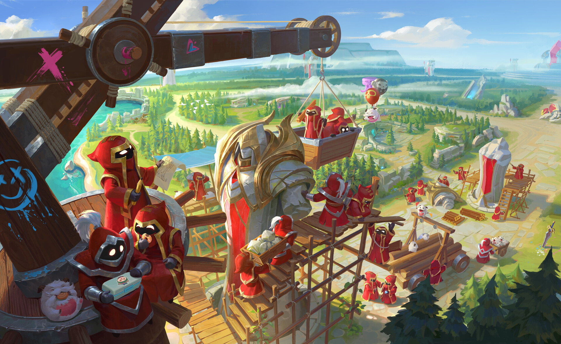 Epic League of Legends HD Wallpaper – Battle Builds & Strategy ...