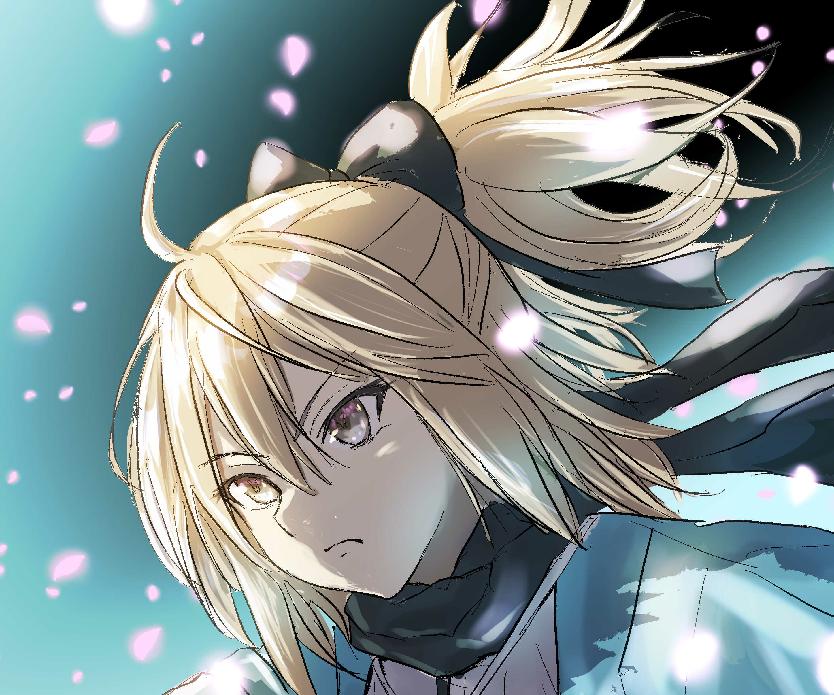 Download Sakura Saber Anime Fate/KOHA-ACE HD Wallpaper