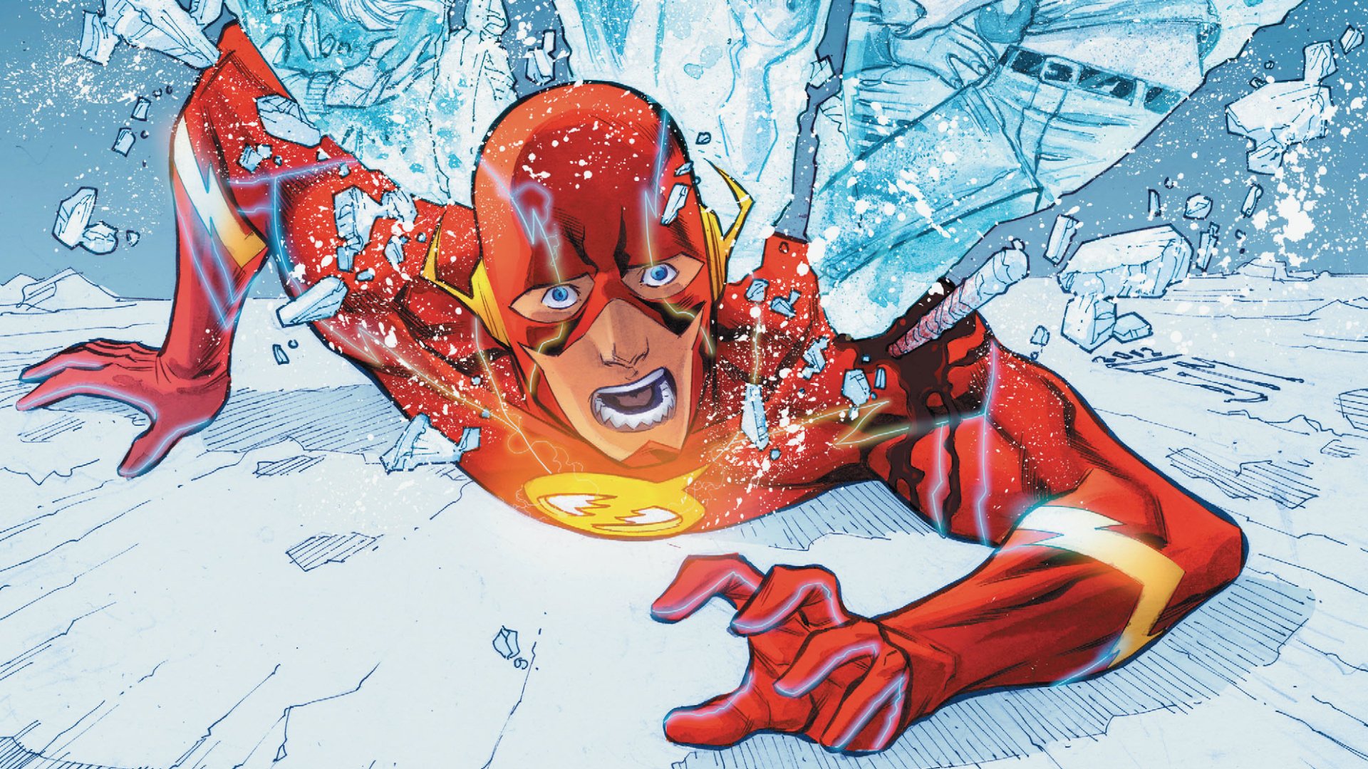 Download Comic Flash HD Wallpaper by Francis Manapul