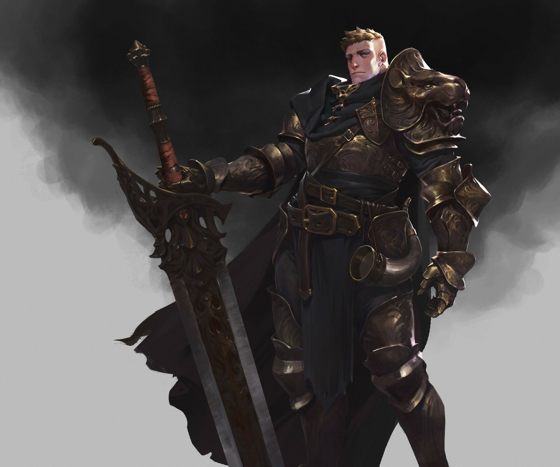 Download Fantasy Knight HD Wallpaper by JIANFENG XING