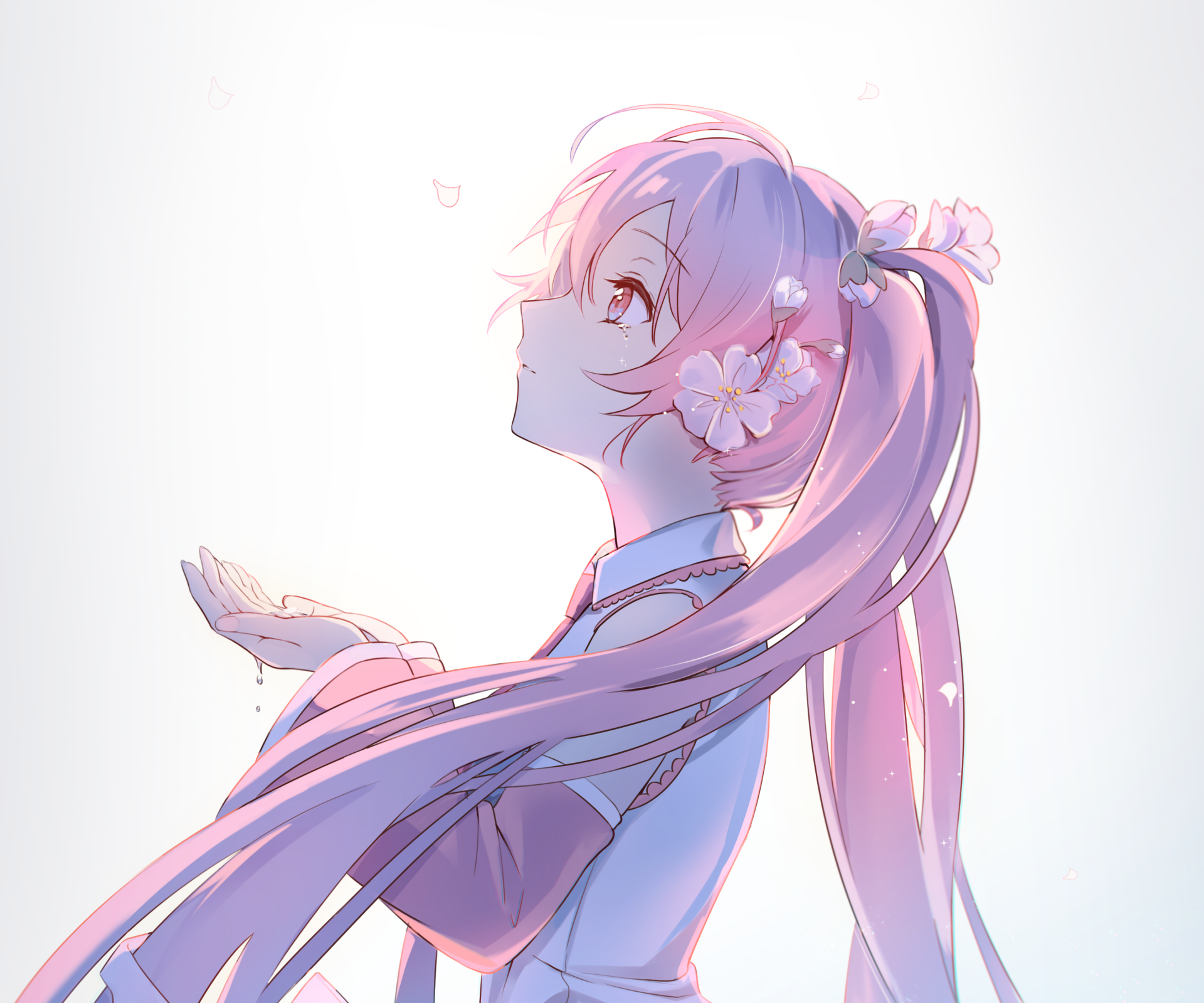 Hatsune Miku HD Anime Wallpaper – Vibrant Vocaloid Elegance