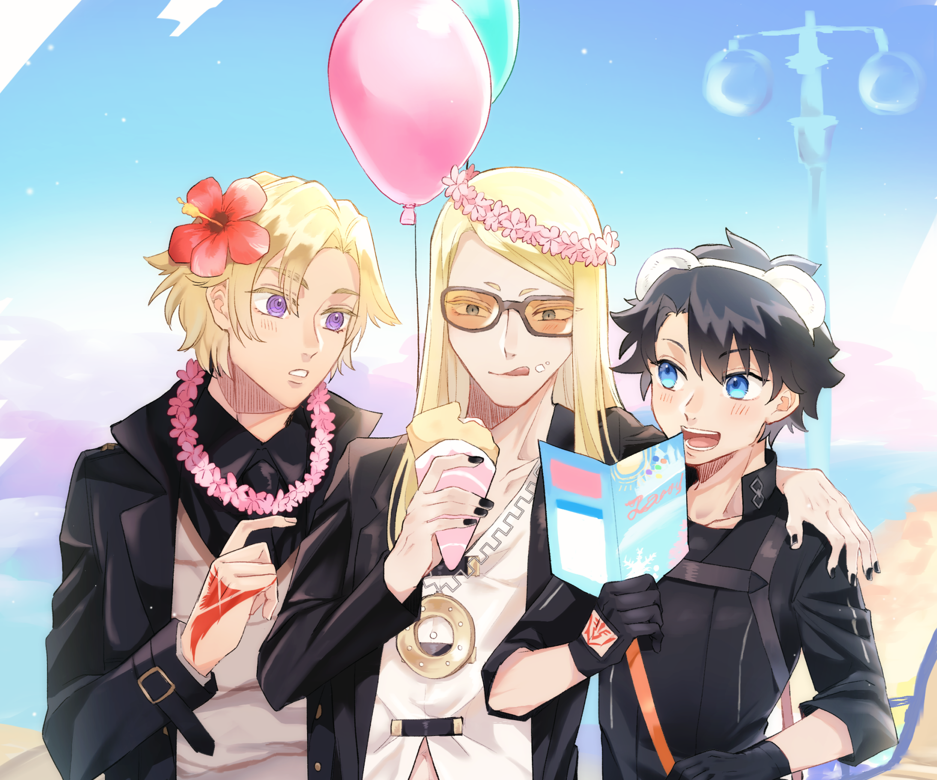 Download Tezcatlipoca Fujimaru Ritsuka Daybit Sem Void Anime Fate/Grand ...