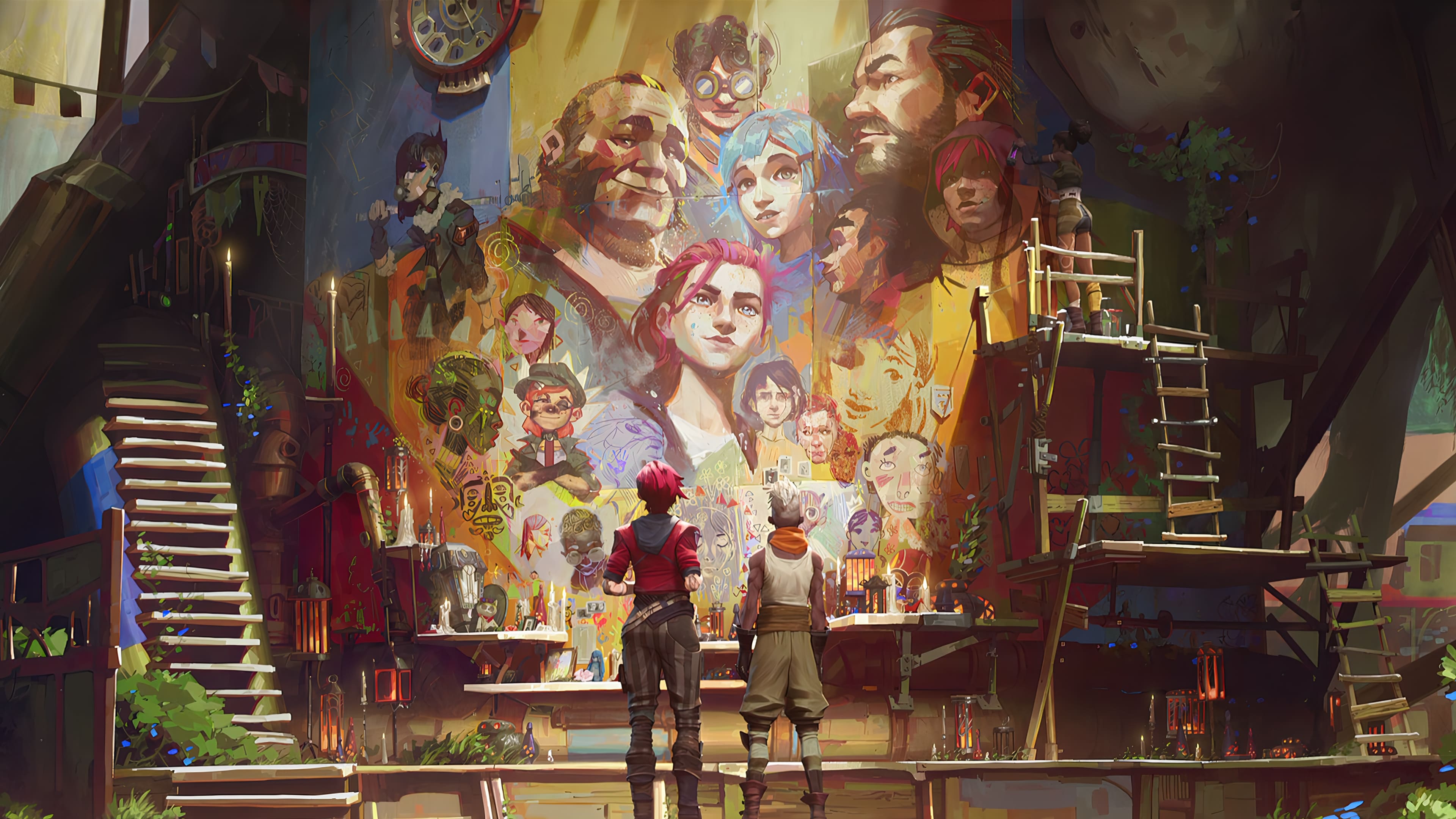 Download TV Show Arcane 4k Ultra HD Wallpaper