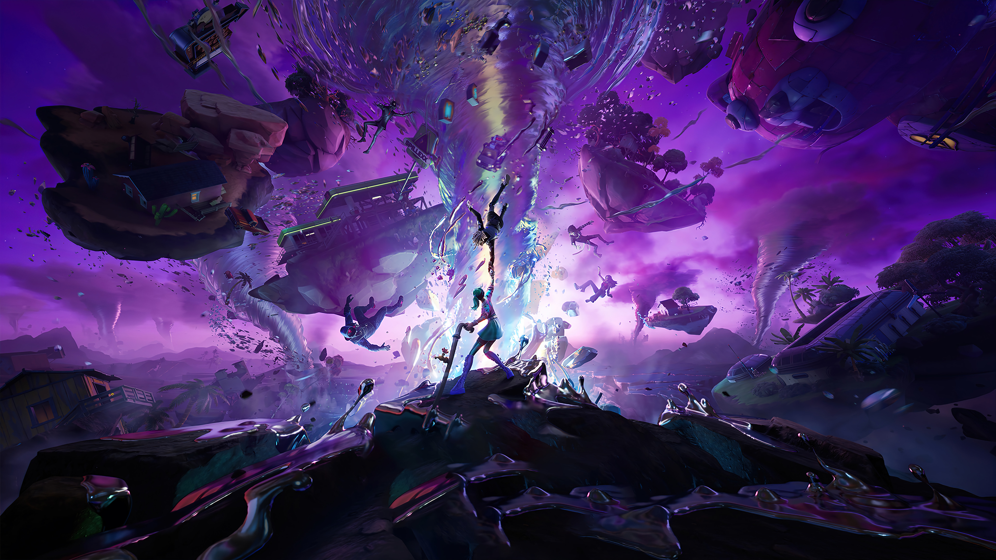 Download Video Game Fortnite 4k Ultra HD Wallpaper