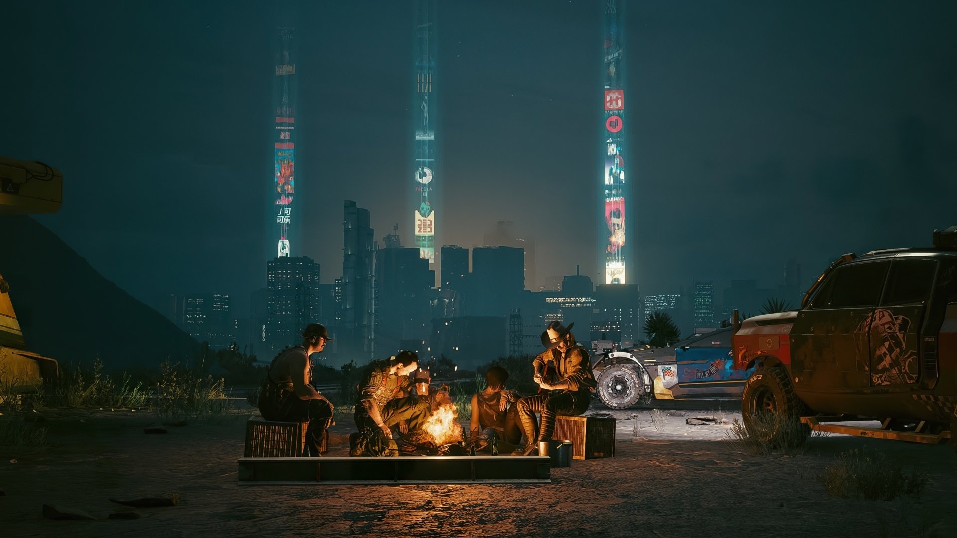 Download Cyberpunk 2077 Nightlife HD Wallpaper