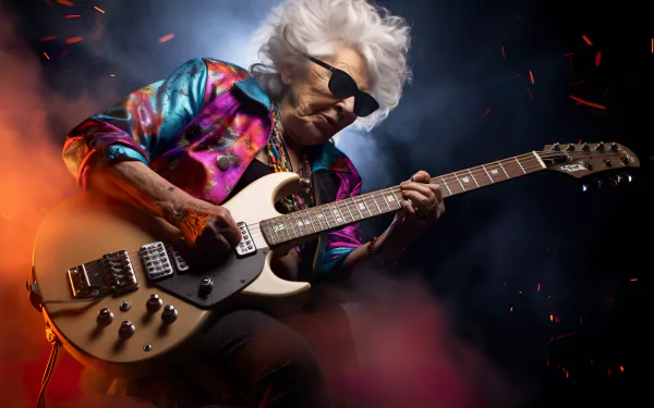 Rockstar Grandma Wallpaper by patrika