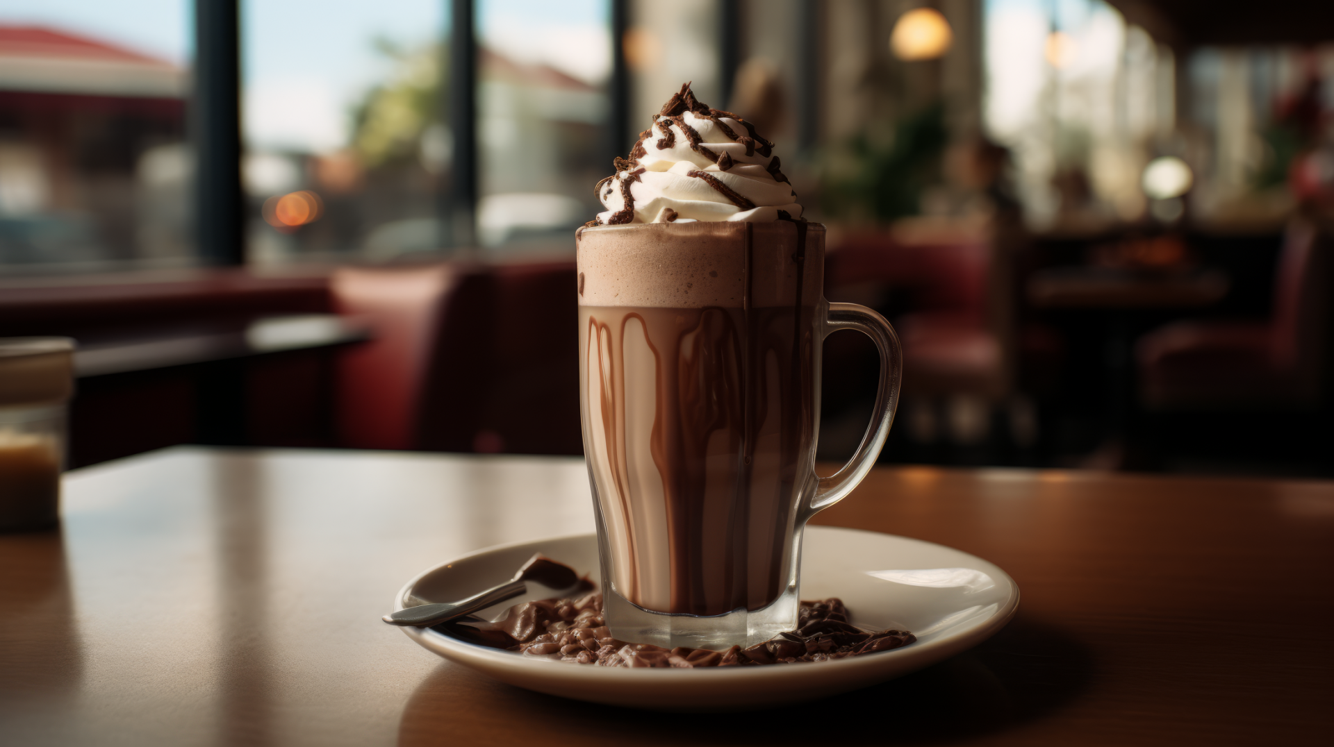 Decadent Chocolate Milkshake HD Wallpaper by Laxmonaut