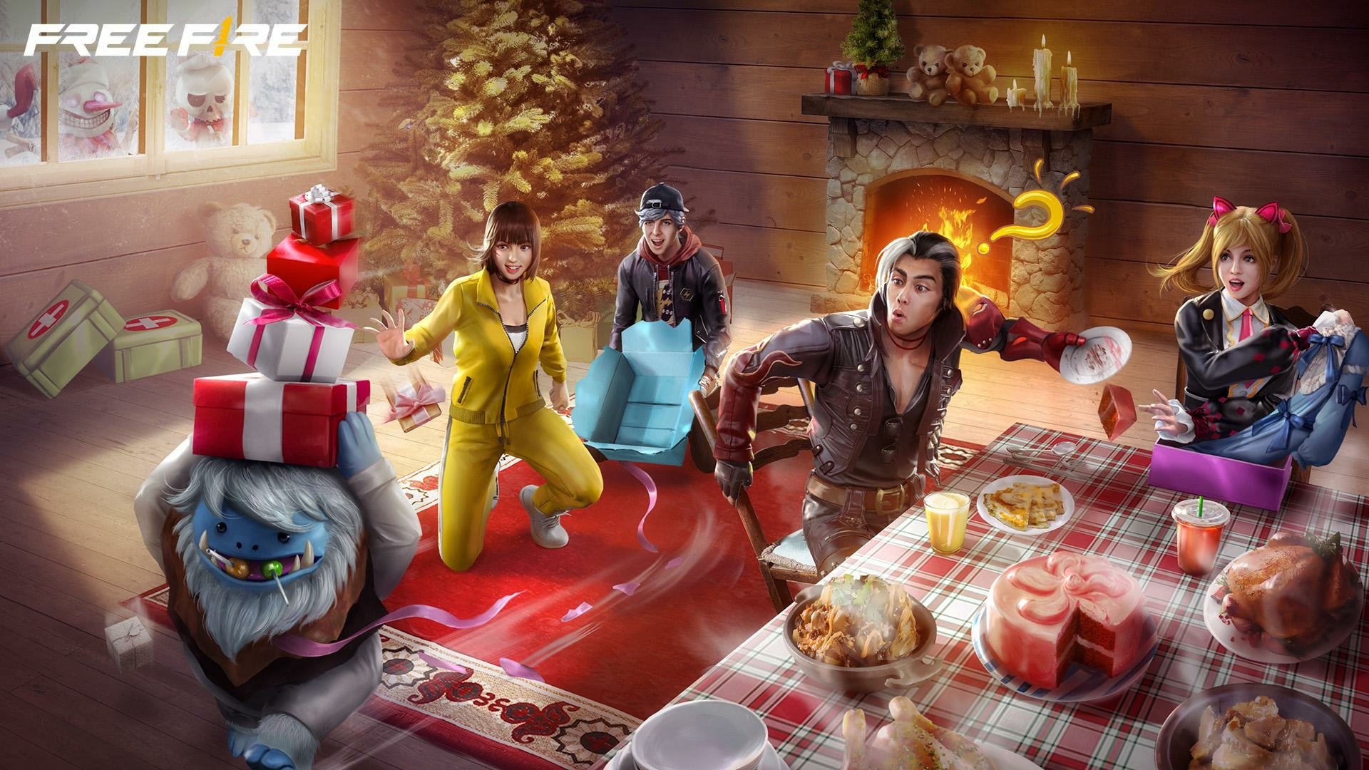 Garena Free Fire Festive Gathering HD Wallpaper