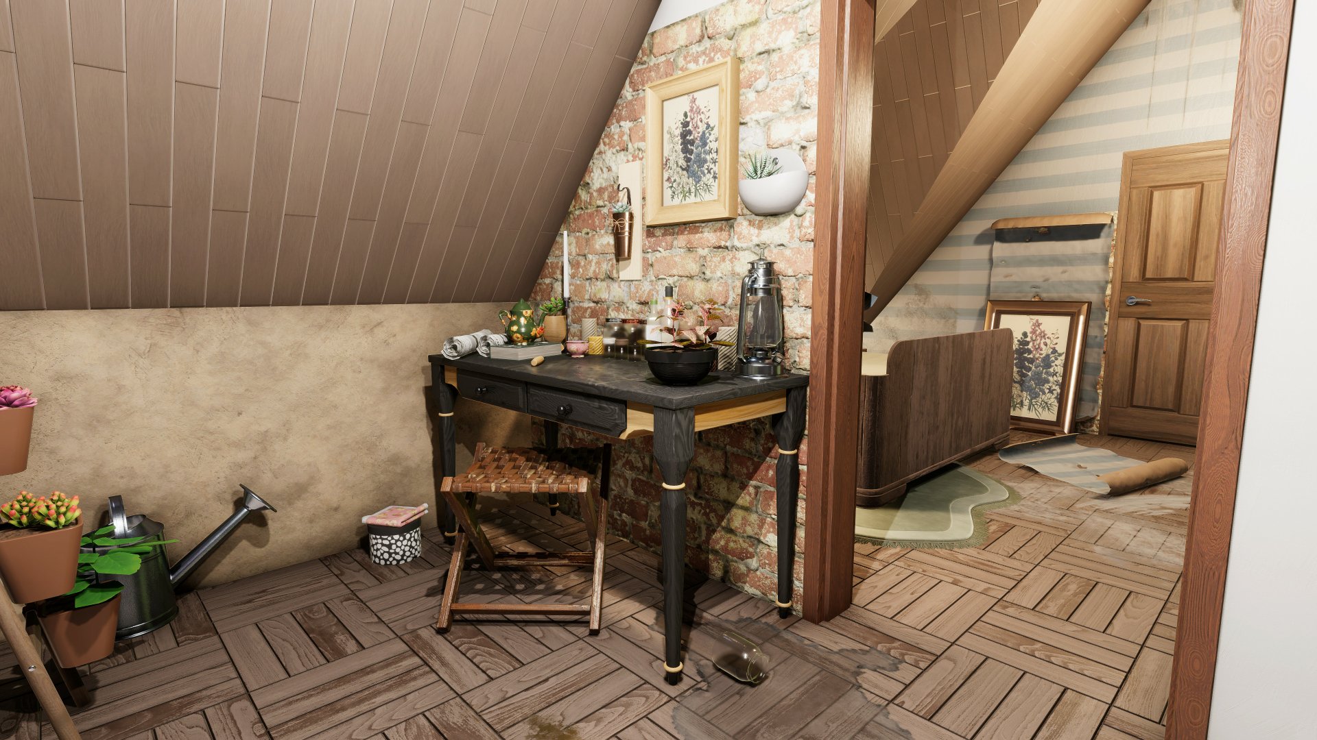House Flipper 2 Game Interior Design HD Wallpaper