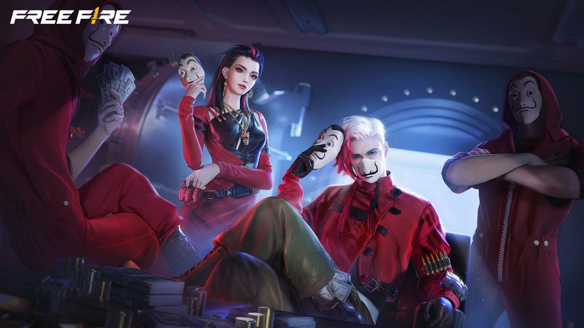 Free Fire HD Wallpaper: Elite Squad Style