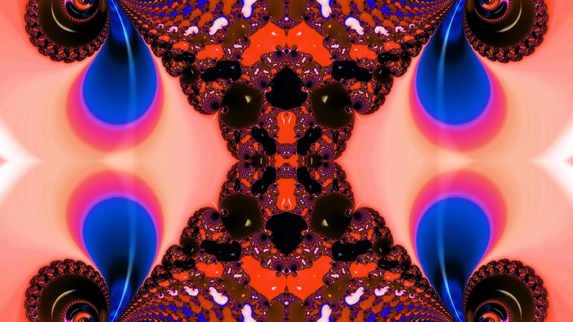 Trippy Psychedelic Fractal Wallpaper by Dr-Pen | 3840x2160 | Wallpaper ...