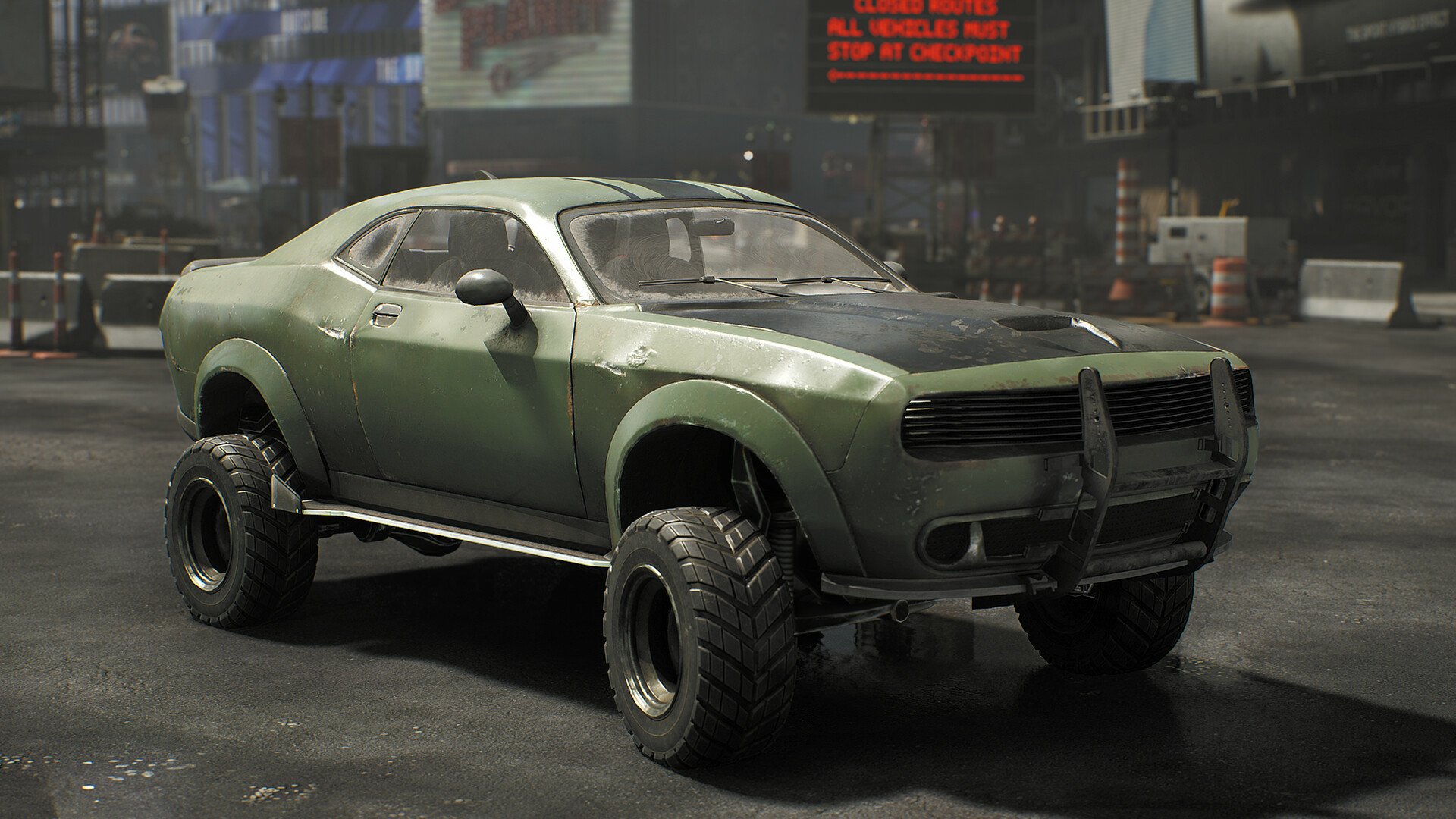 The Day Before Game Muscle Car HD Wallpaper