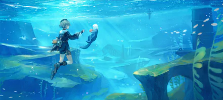 Freminet (Genshin Impact) - Desktop Wallpapers, Phone Wallpaper, PFP ...