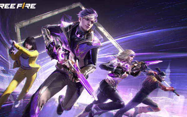 Garena Free Fire 4K Ultra HD Wallpaper: Epic Character Showcase