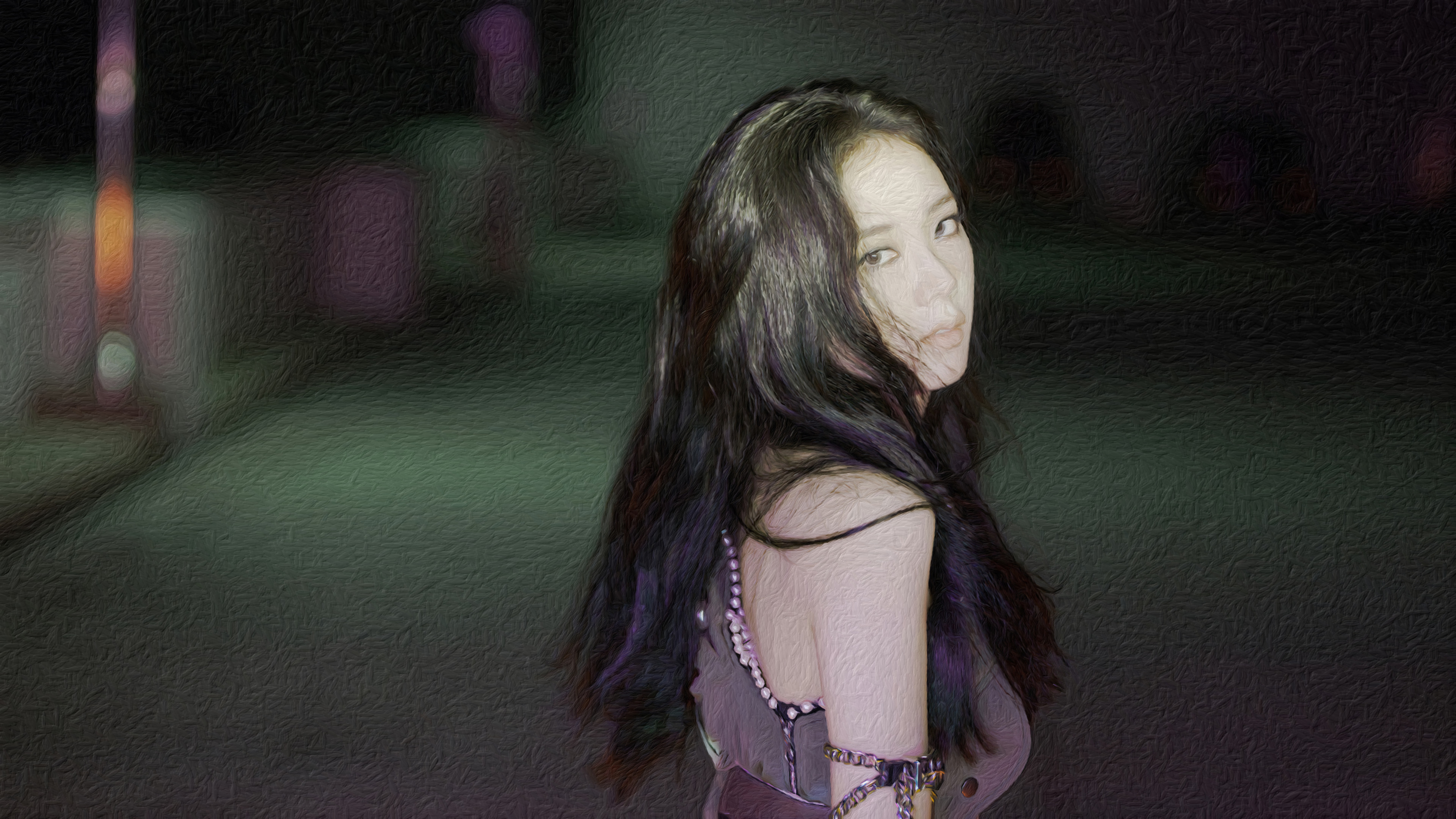 Jisoo’s Radiant Glow: BlackPink K-Pop 4K Ultra HD Wallpaper