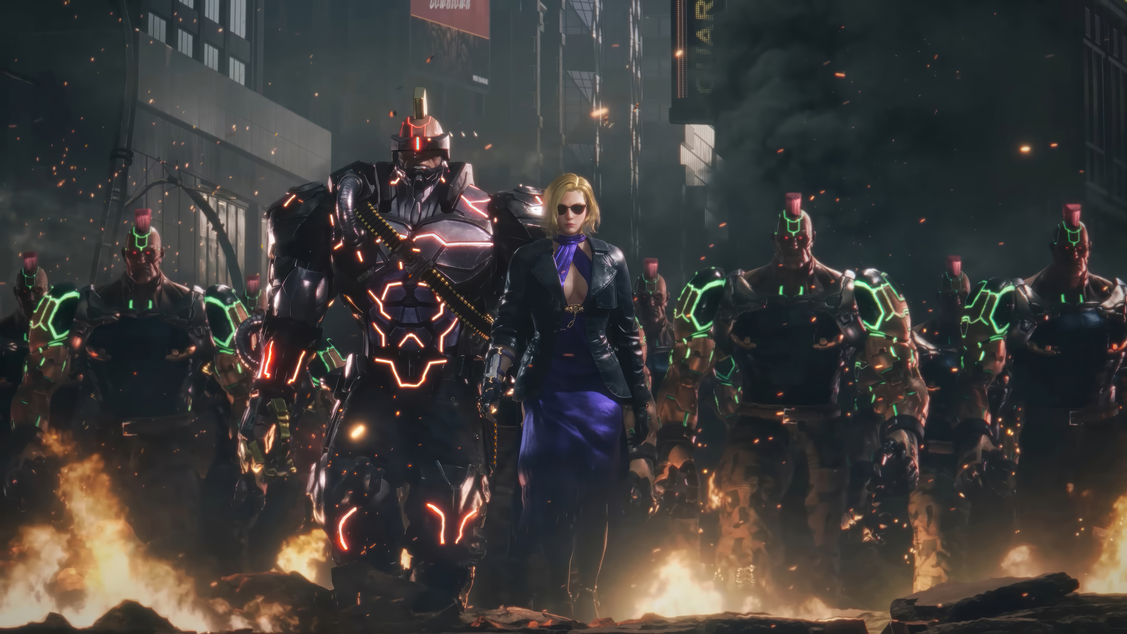 Nina Williams in Tekken 8 HD Wallpaper