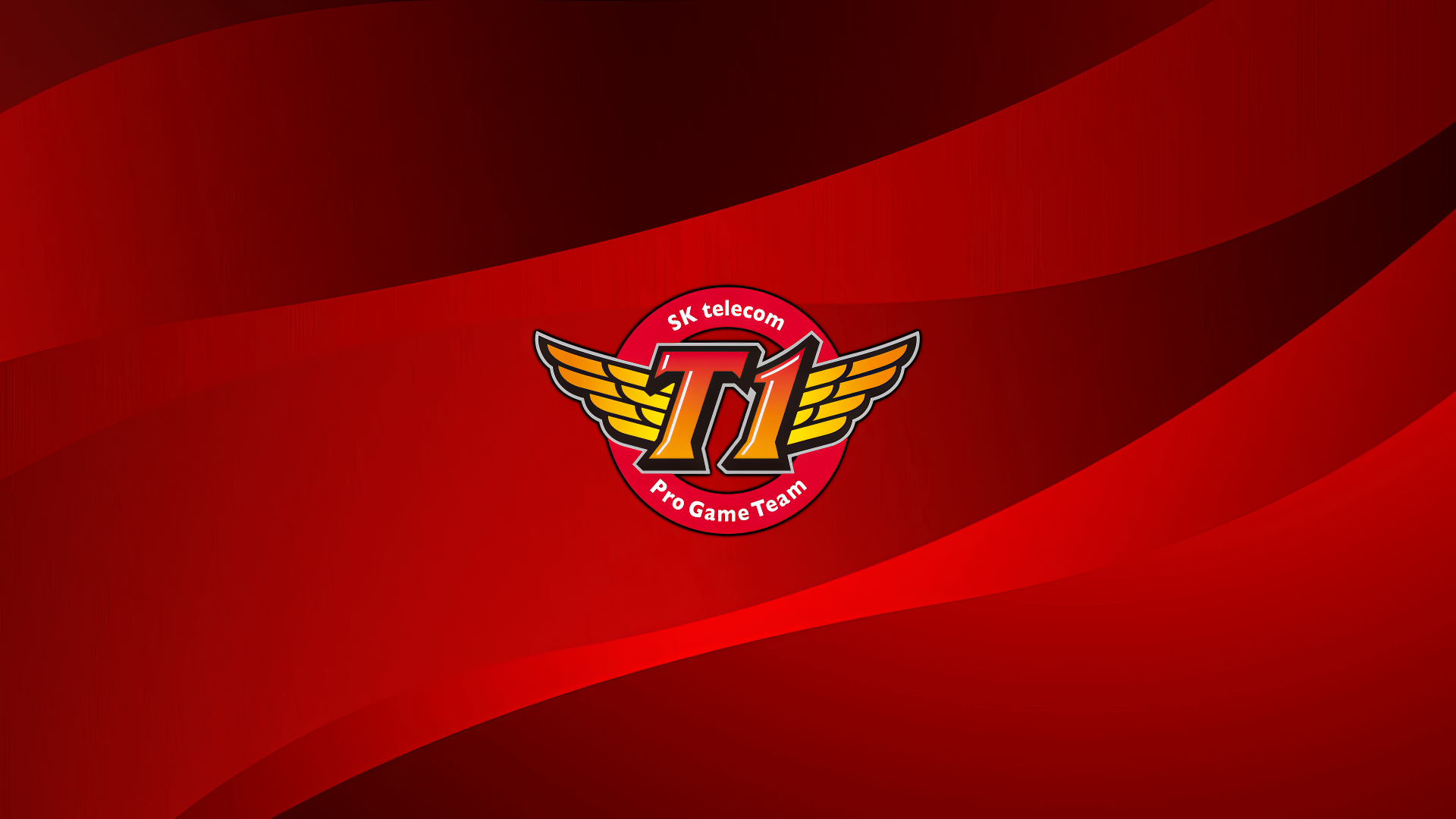 T1 Esports Team Logo HD Wallpaper