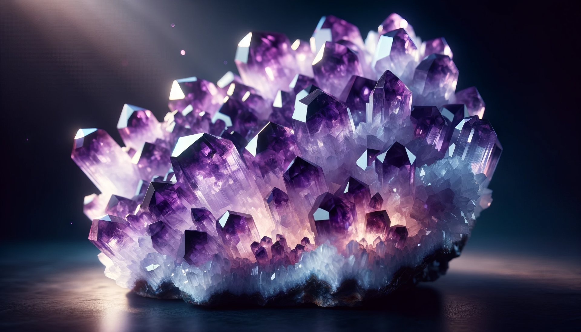 Stunning Amethyst Crystal HD Wallpaper by patrika