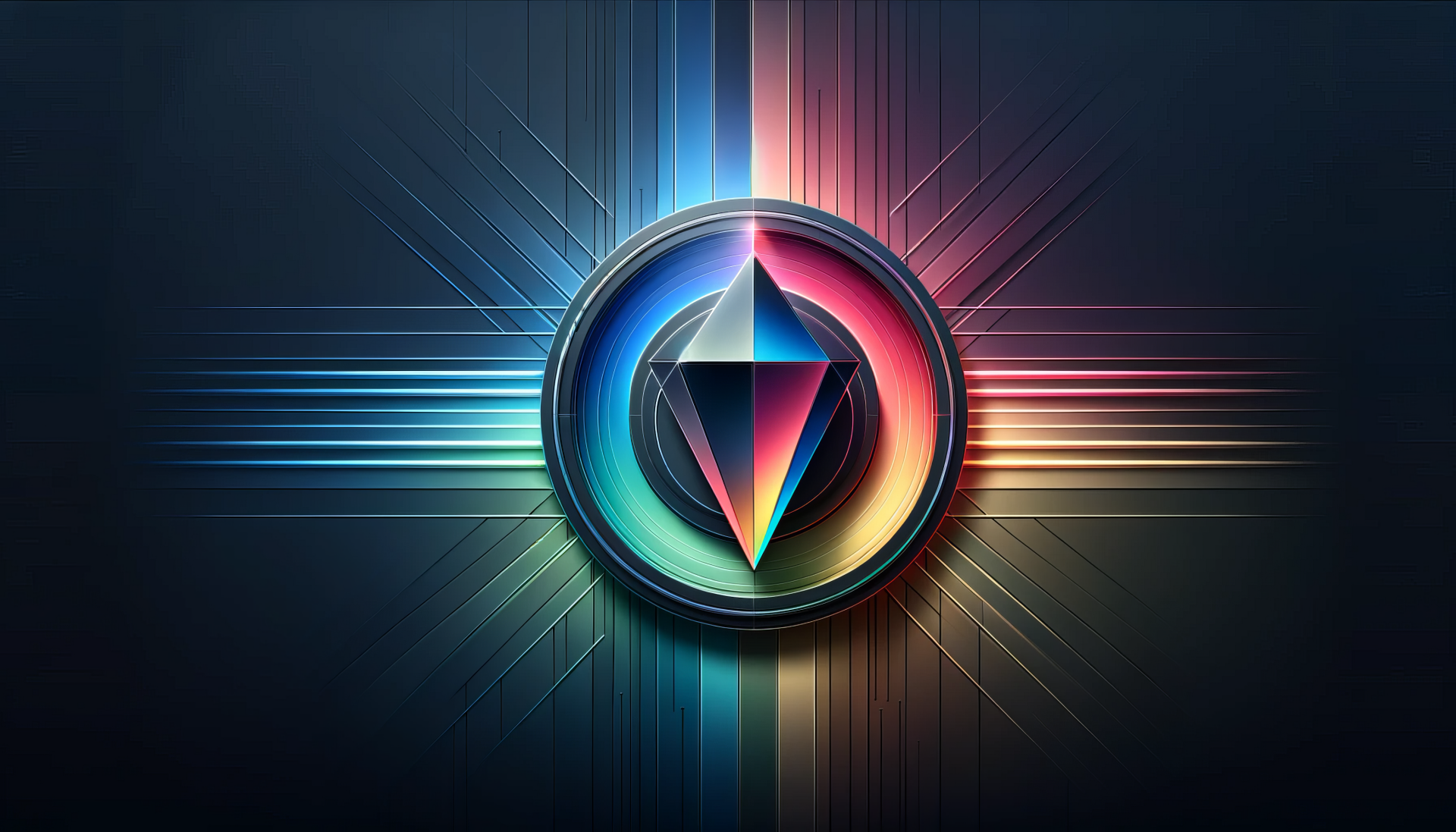 HD Abstract Prism Wallpaper by robokoboto