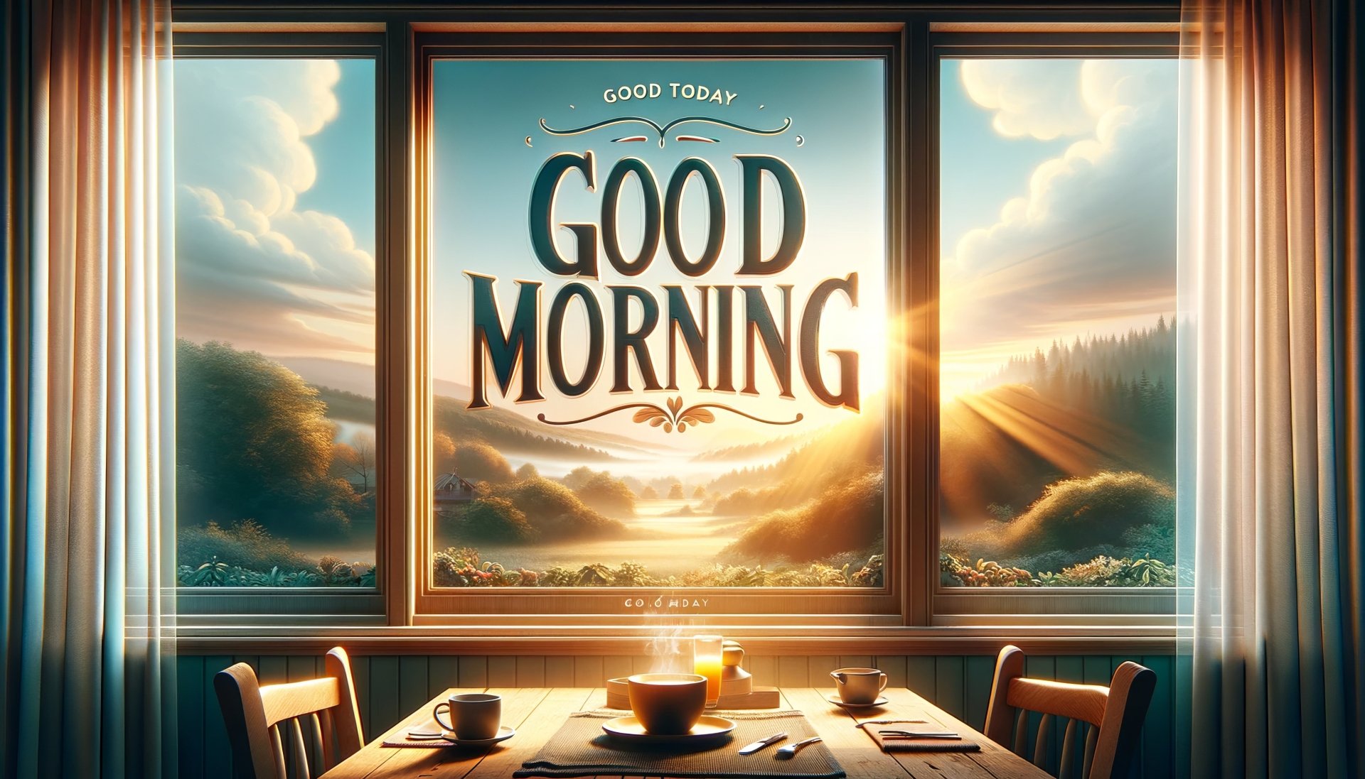 Sunrise Good Morning HD Wallpaper for Desktop Background by patrika