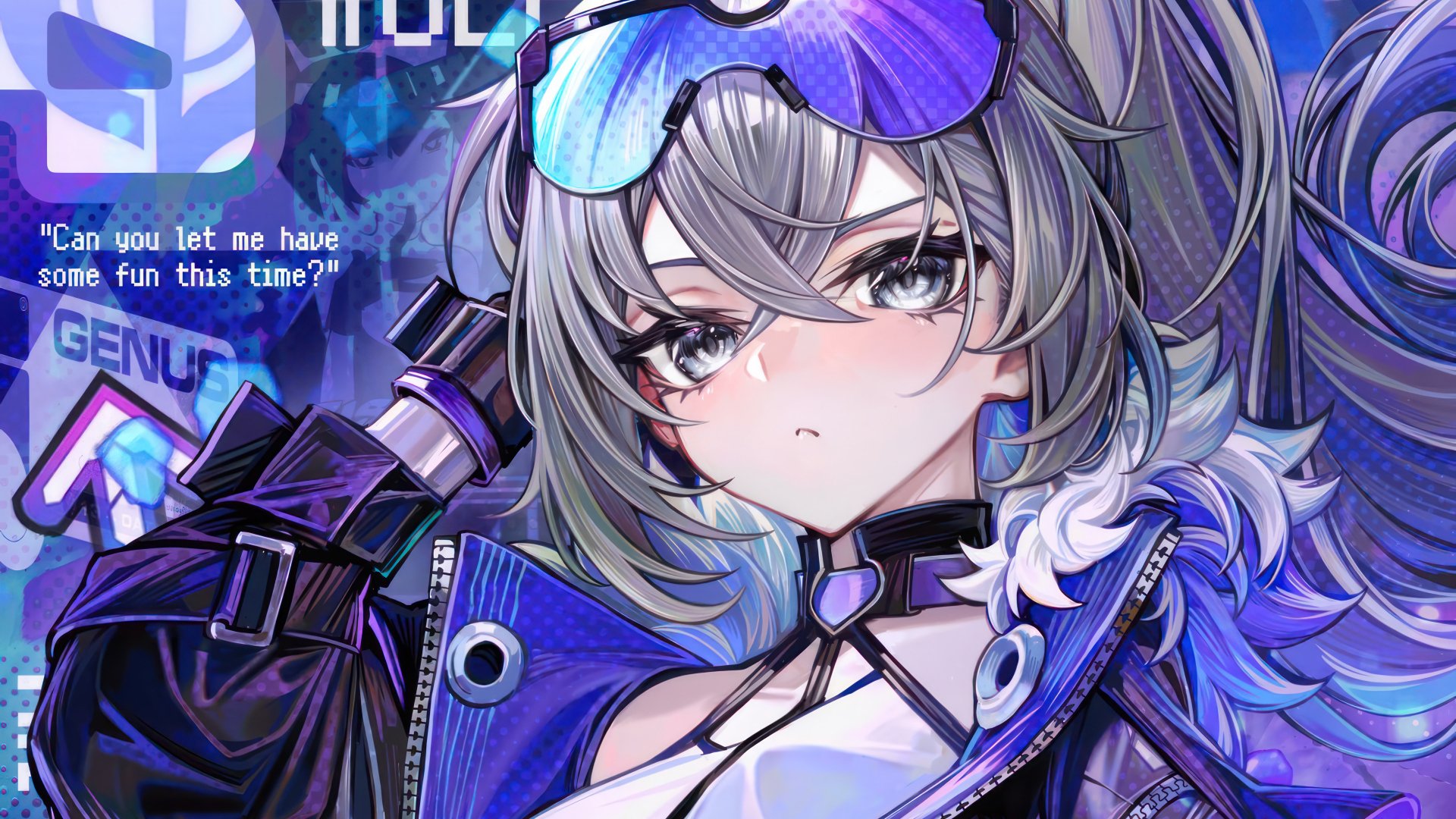 Honkai Star Rail Silver Wolf HD Wallpaper by NEKOYA (ネコヤ)