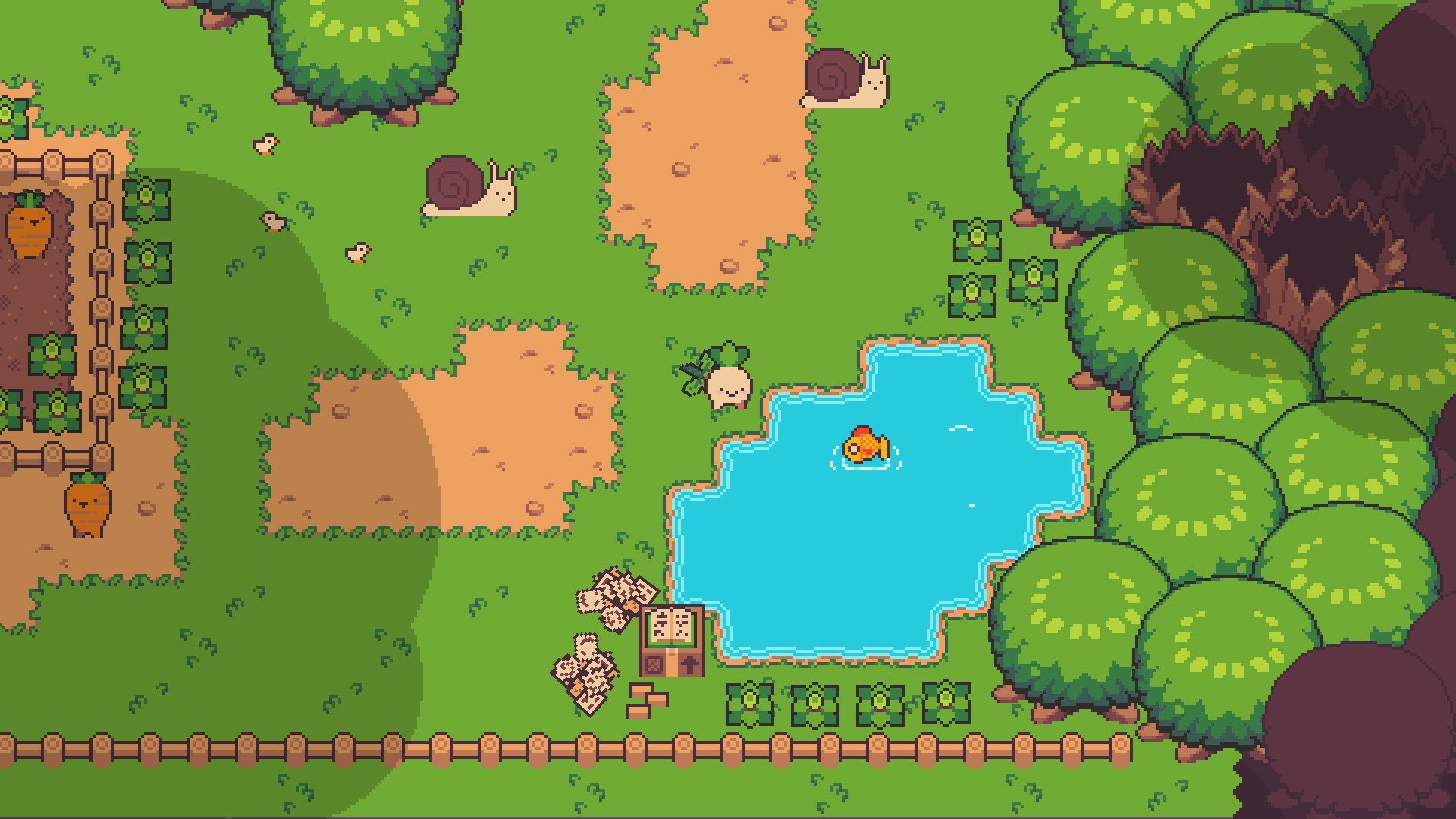 Turnip Boy Commits Tax Evasion Game HD Wallpaper