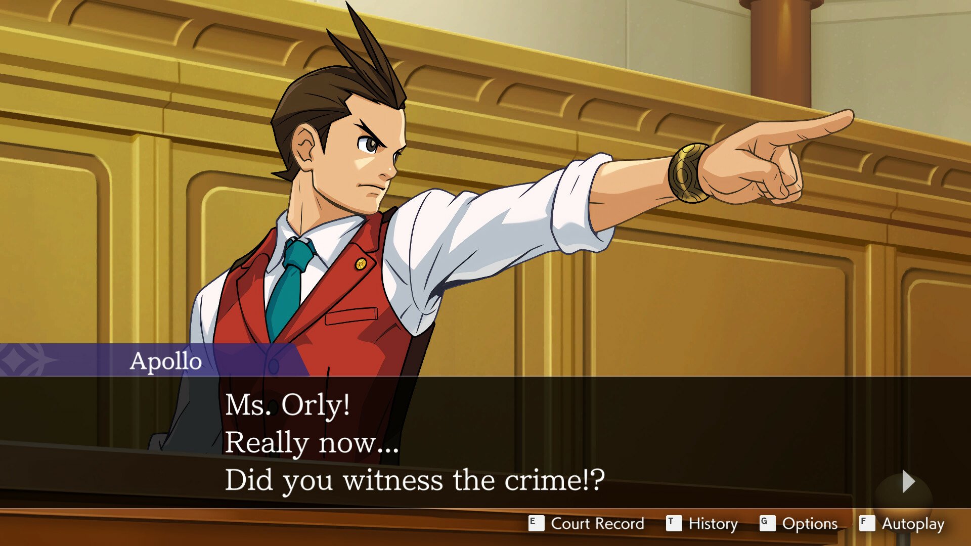 Apollo Justice HD Wallpaper - Ace Attorney Trilogy Courtroom Scene