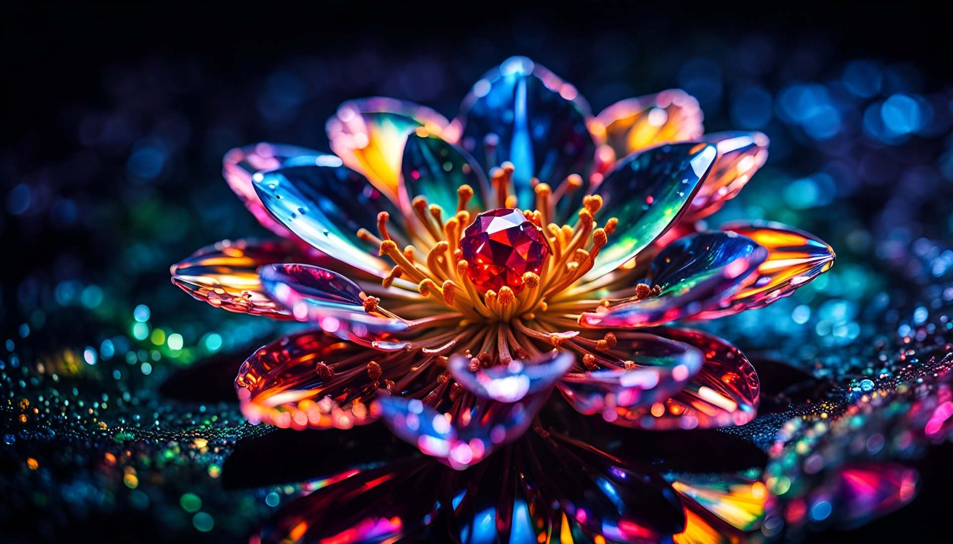 [170+] Crystal Wallpapers