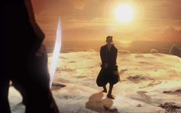 Download Blue Eye Samurai 4k Ultra HD Wallpaper