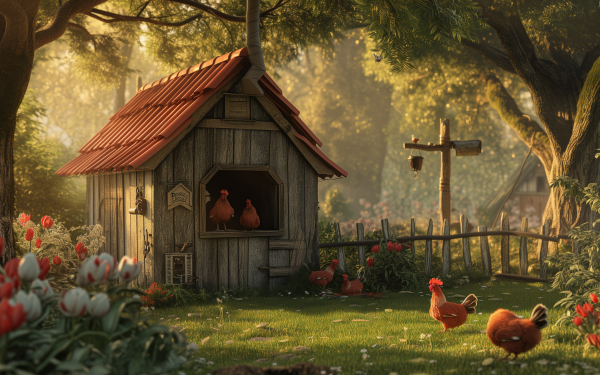 Chicken Coop Wallpapers