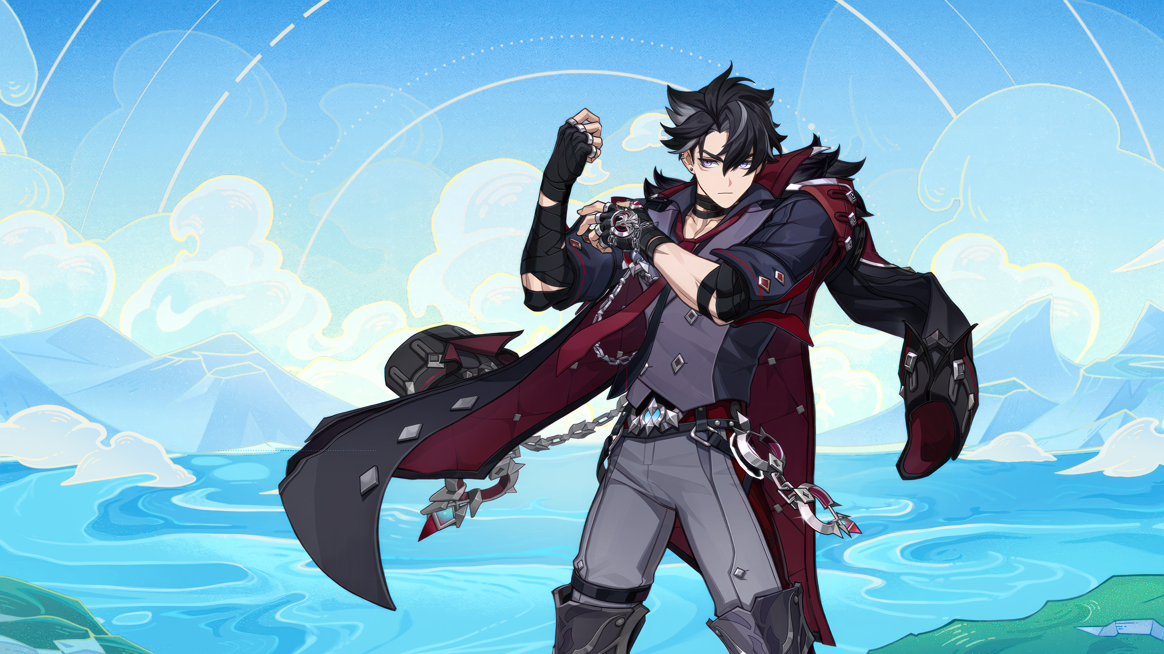 Genshin Impact Wriothesley HD Wallpaper for Desktop