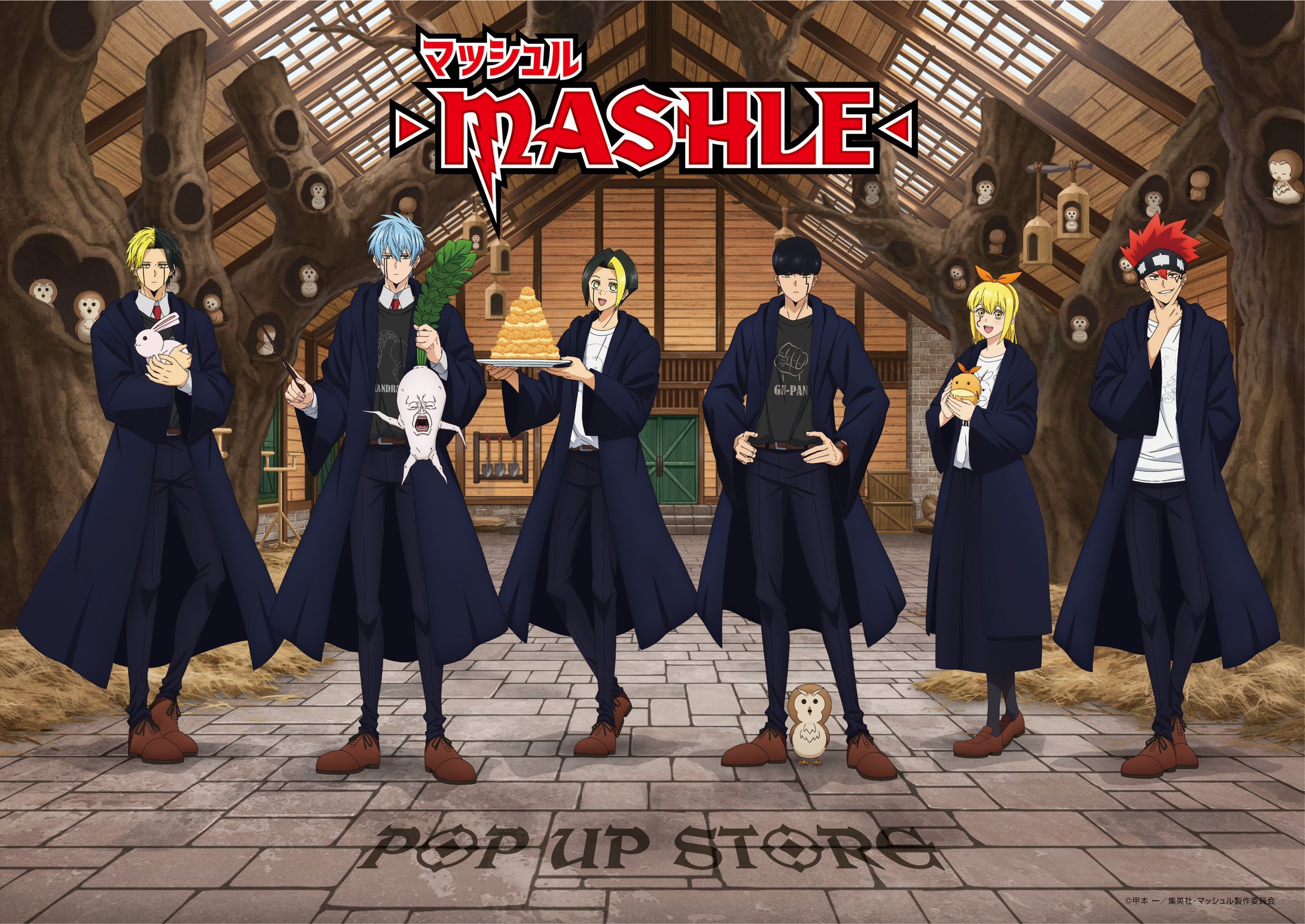 Download Anime Mashle: Magic And Muscles HD Wallpaper