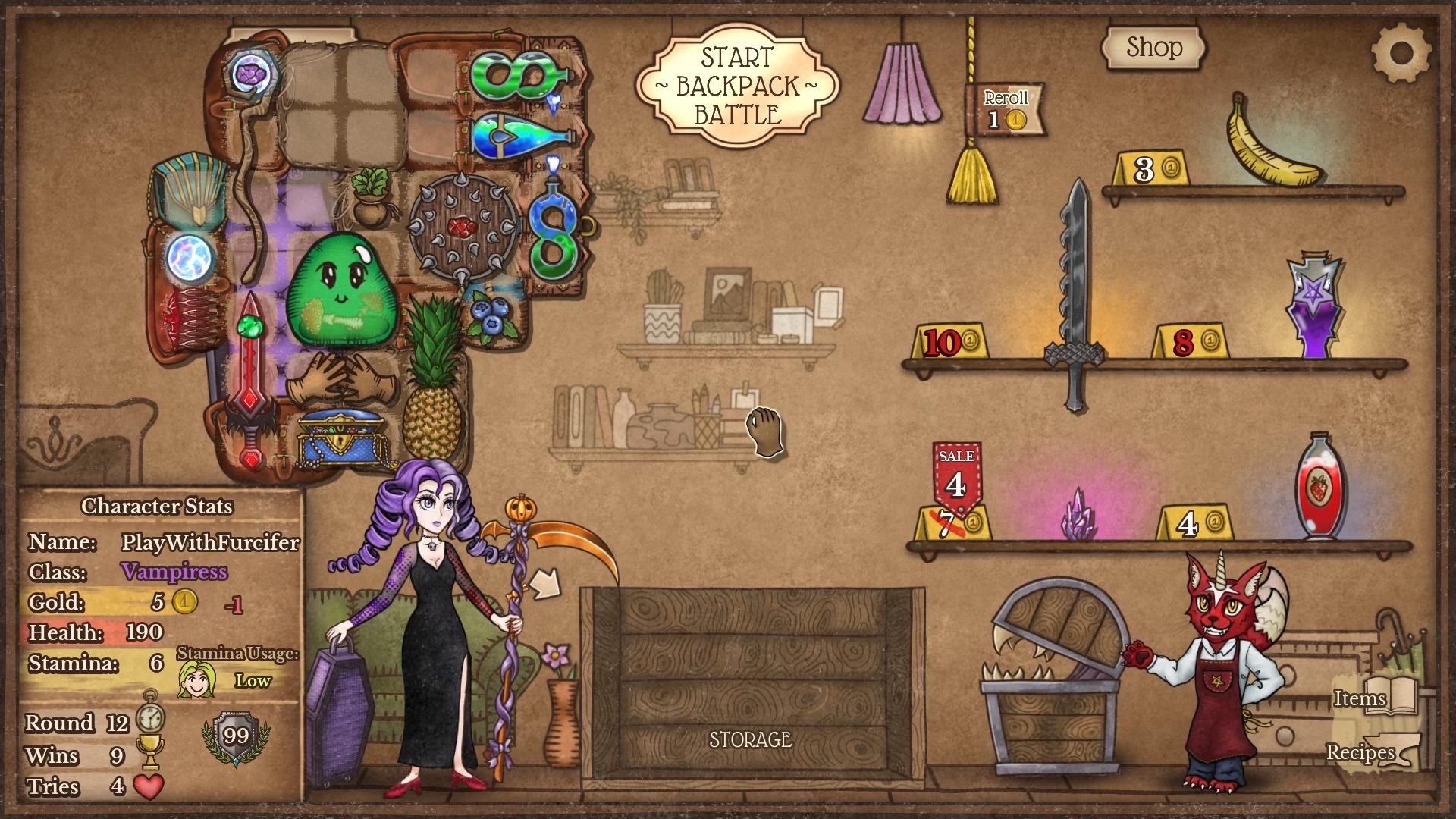 Backpack Battles Game HD Wallpaper - Engaging Adventure Desktop Background