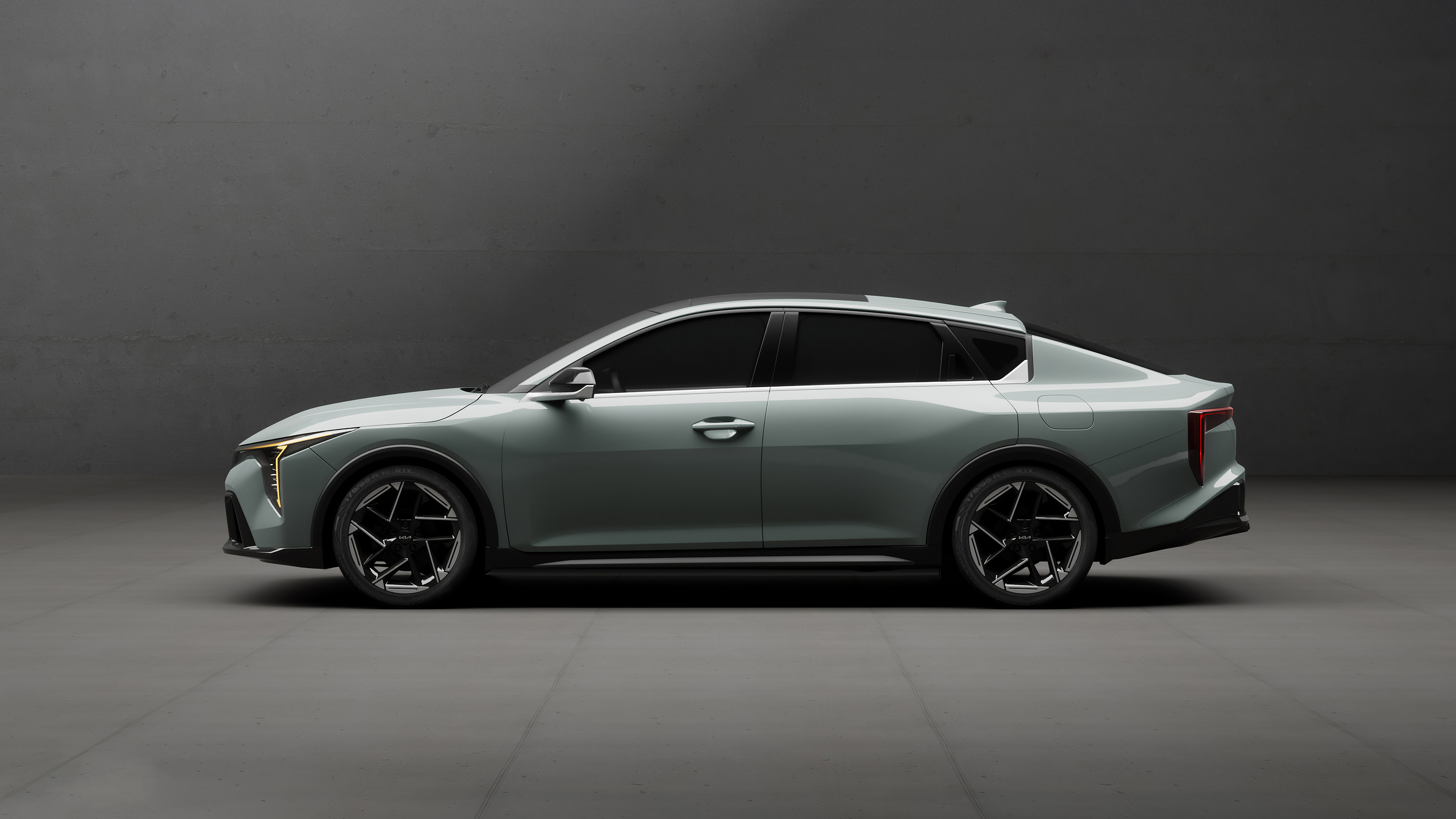 Kia K4 GT-Line HD Wallpaper | Sleek and Sporty Car Background