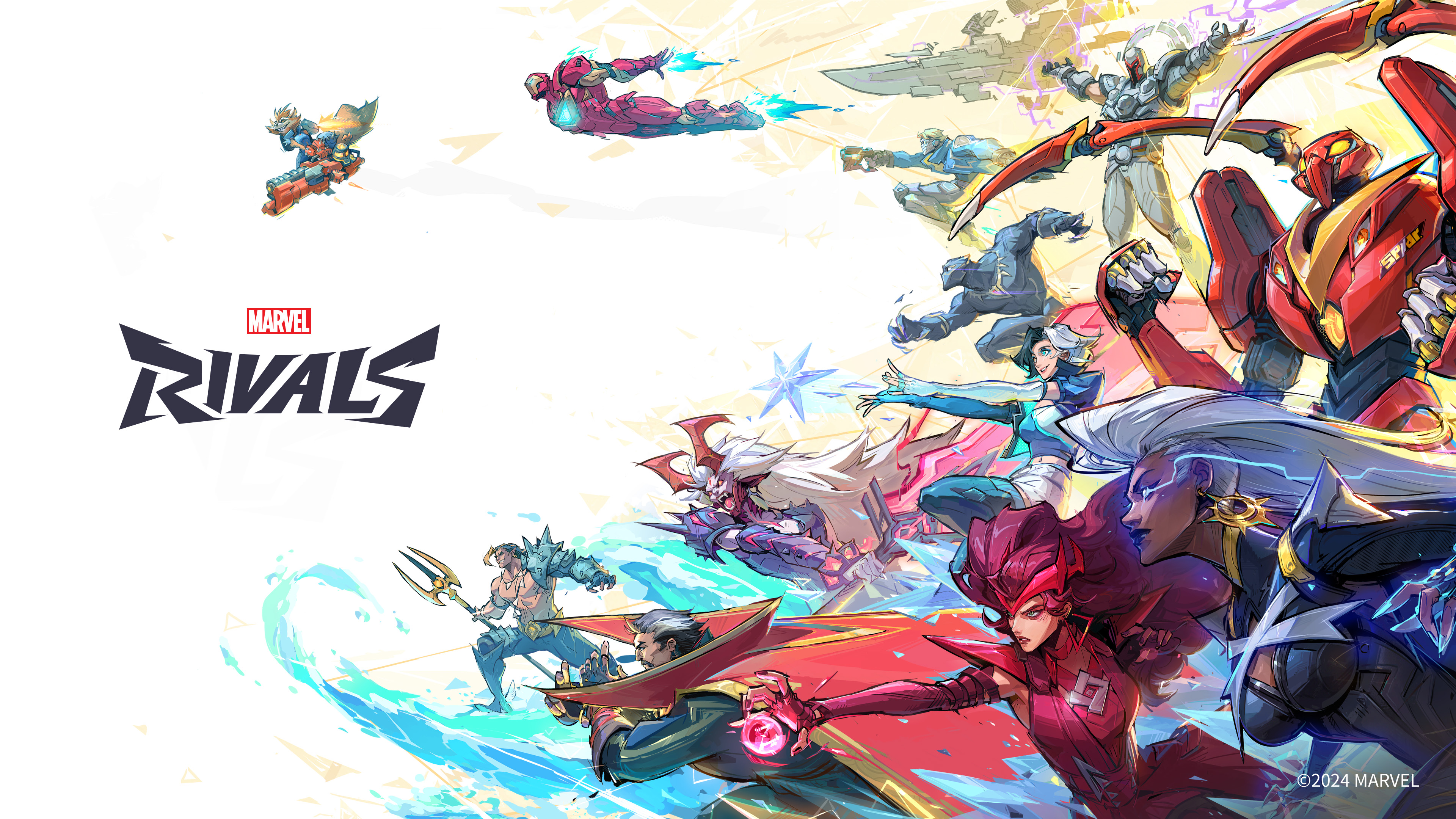 Marvel Rivals Game HD Desktop Wallpaper