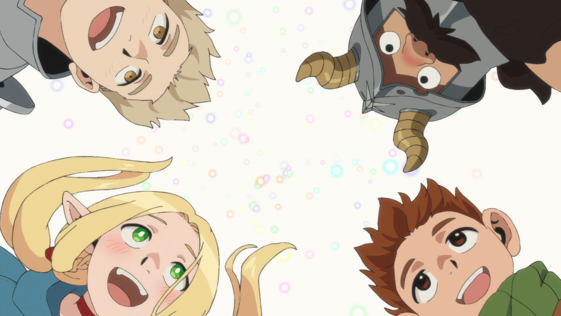Delicious in Dungeon Anime HD Wallpaper – Adventurers United in Joyful ...