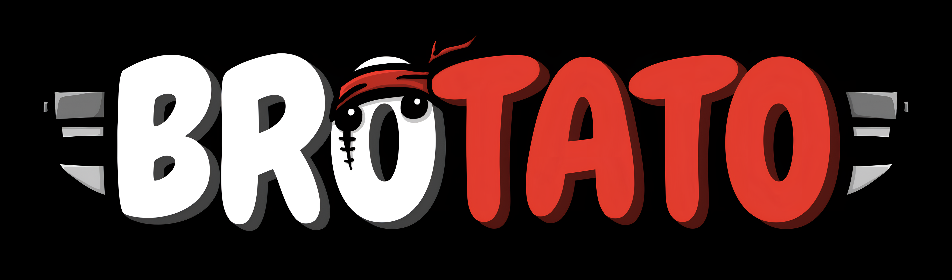 Brotato Game Logo Wallpaper