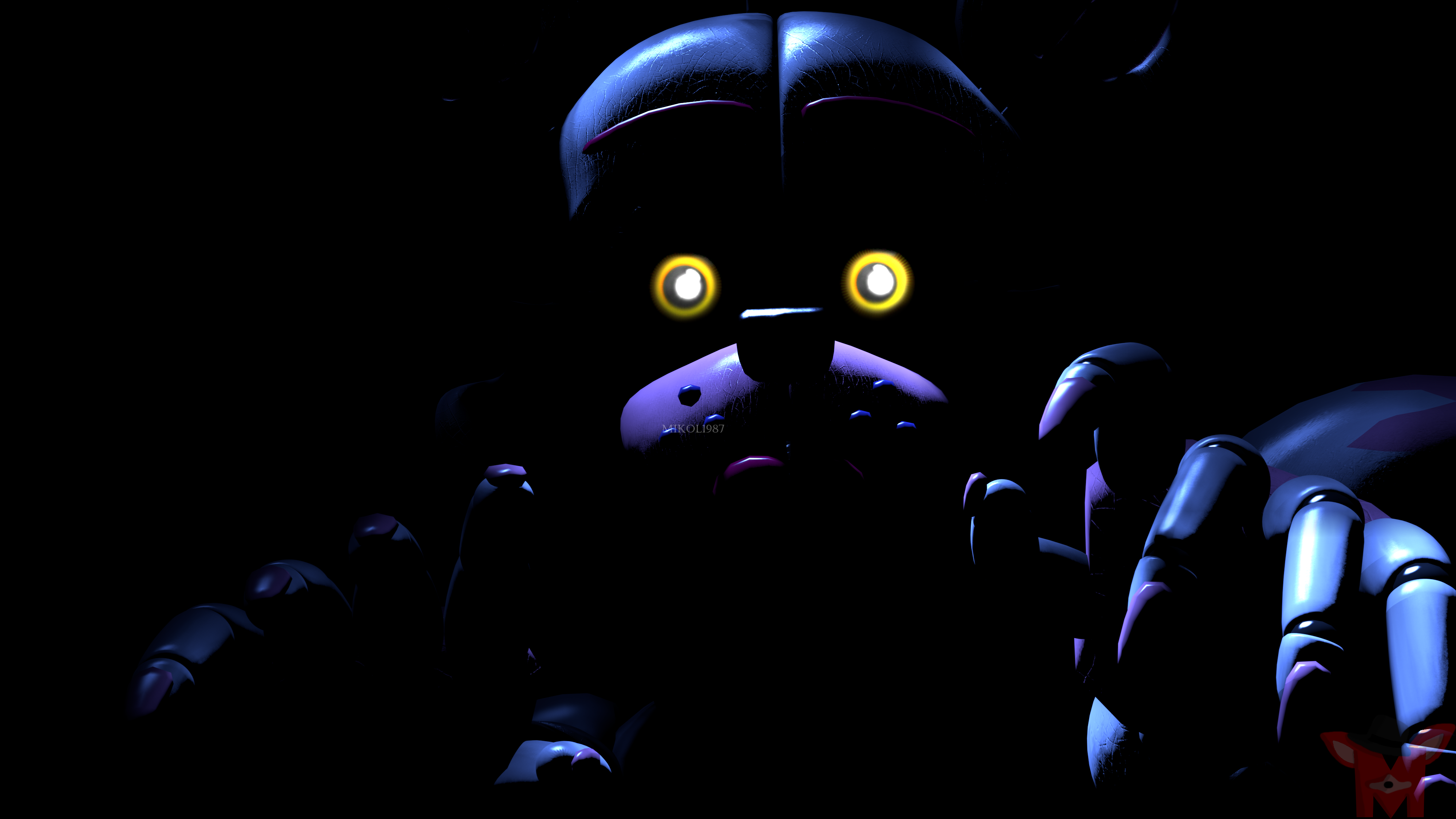 Five Nights at Freddy's: Sister Location 4K Ultra HD Wallpaper by Mikol1987