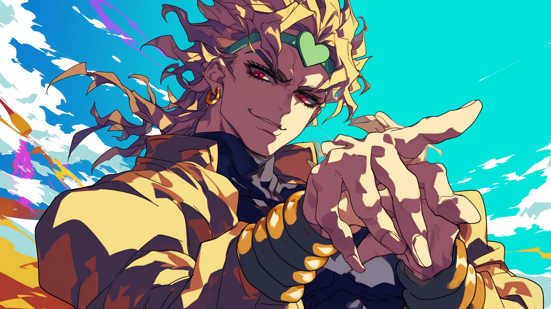Dio Brando Jojo's Bizarre Adventure Anime HD Wallpaper by patrika