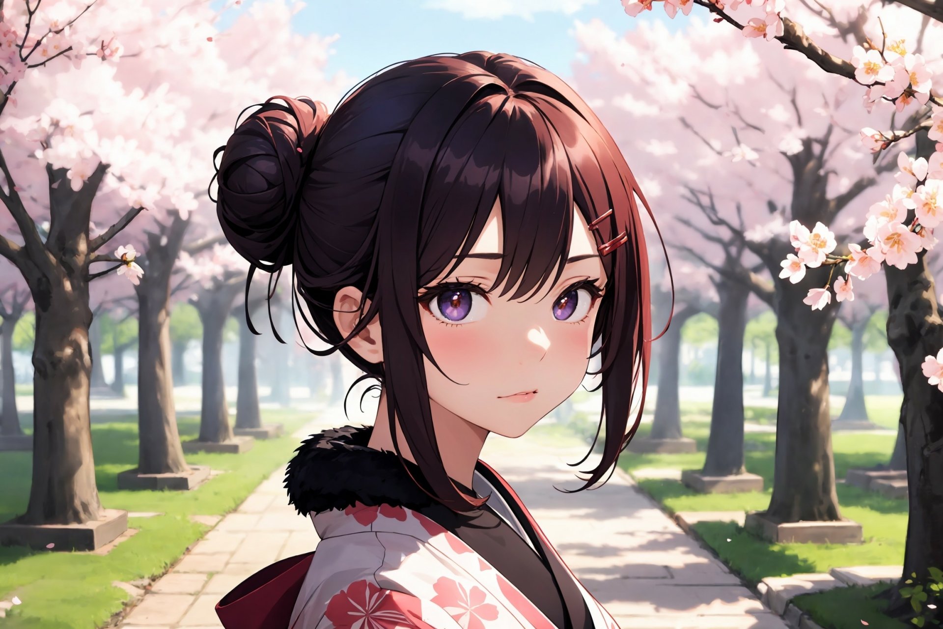 Kimono Girl by kitsuraya