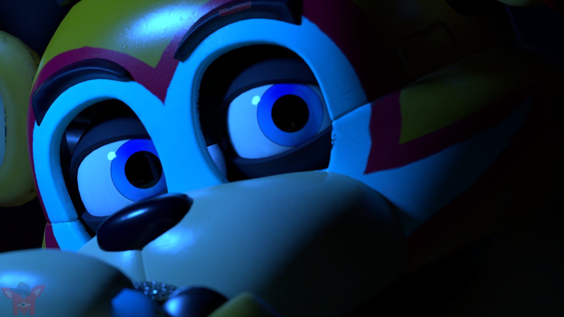 FNAF Security Breach: 8K Ultra HD Animatronic Close-Up by Mikol1987