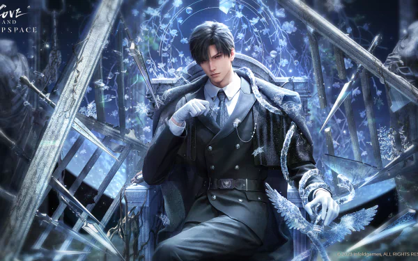 Explore Love and Deepspace: 4K Ultra HD Wallpaper of Xavier