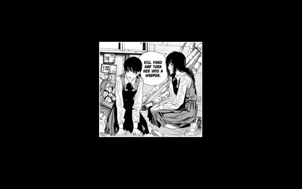 War Devil & Asa Mitaka - Chainsaw Man 4K Ultra HD Wallpaper by Ava