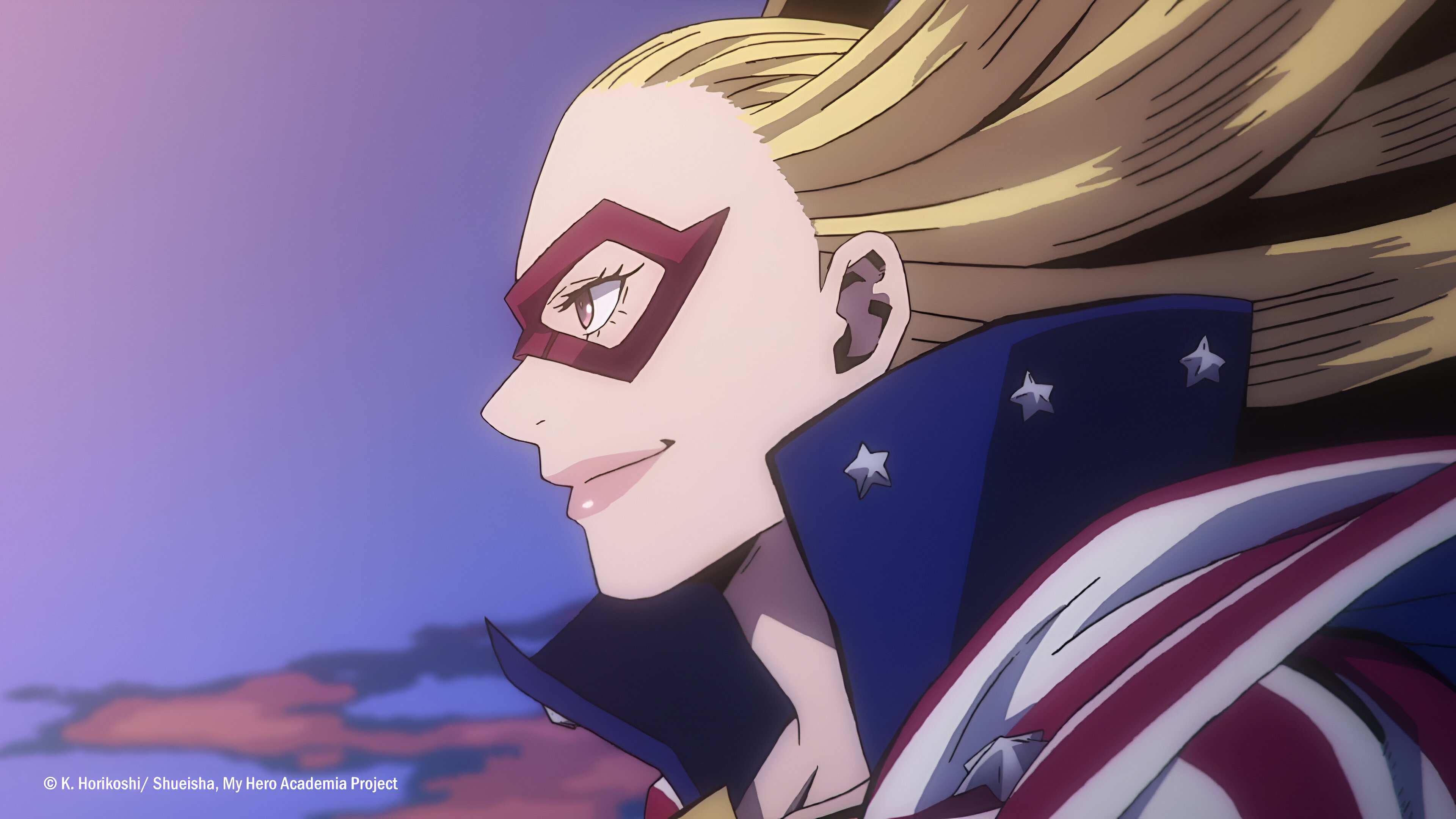 Download Anime My Hero Academia Cathleen Bate Star And Stripe 4k Ultra ...