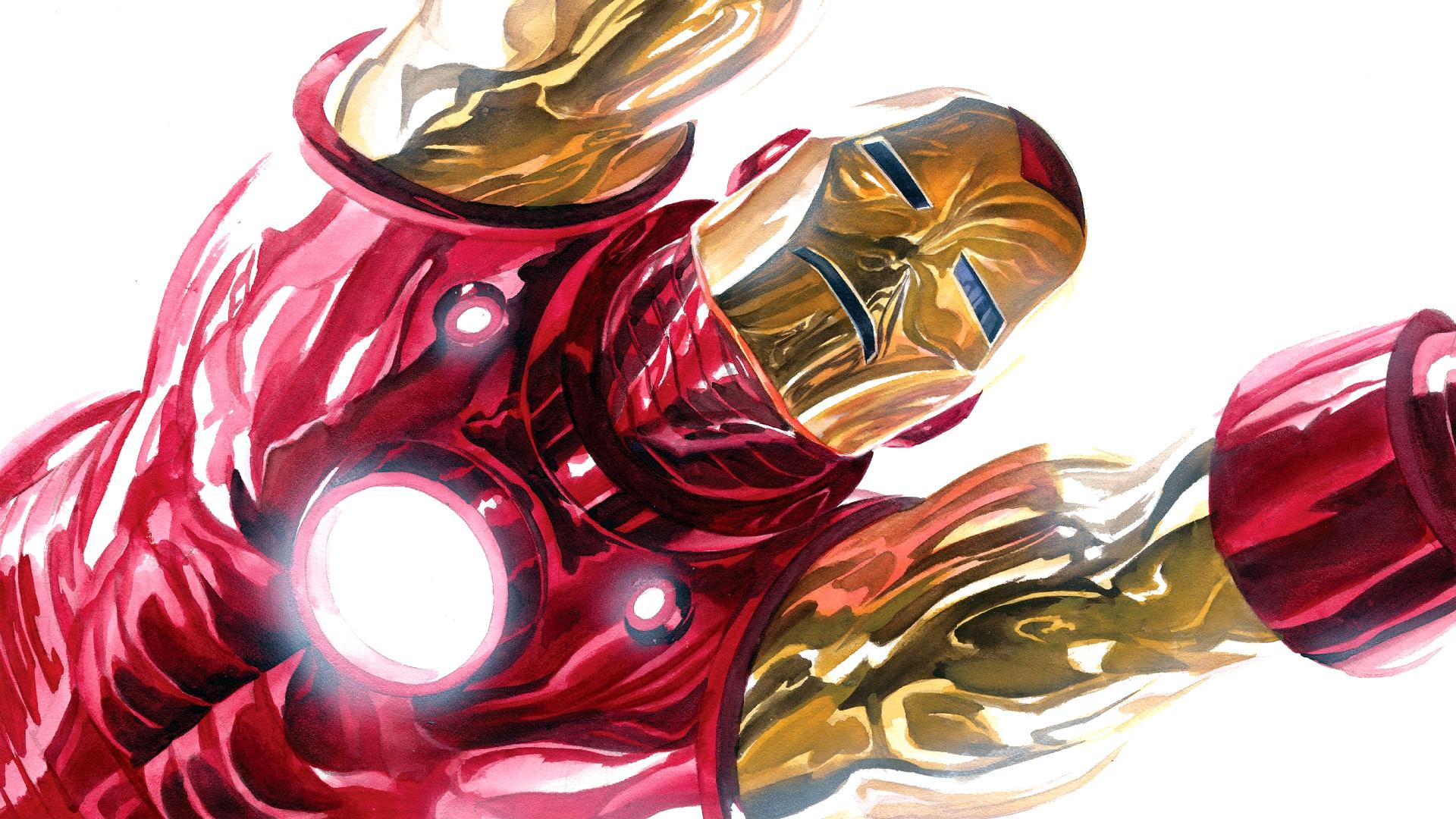 Iron Man in HD: Alex Ross’s Stunning Armor Artwork
