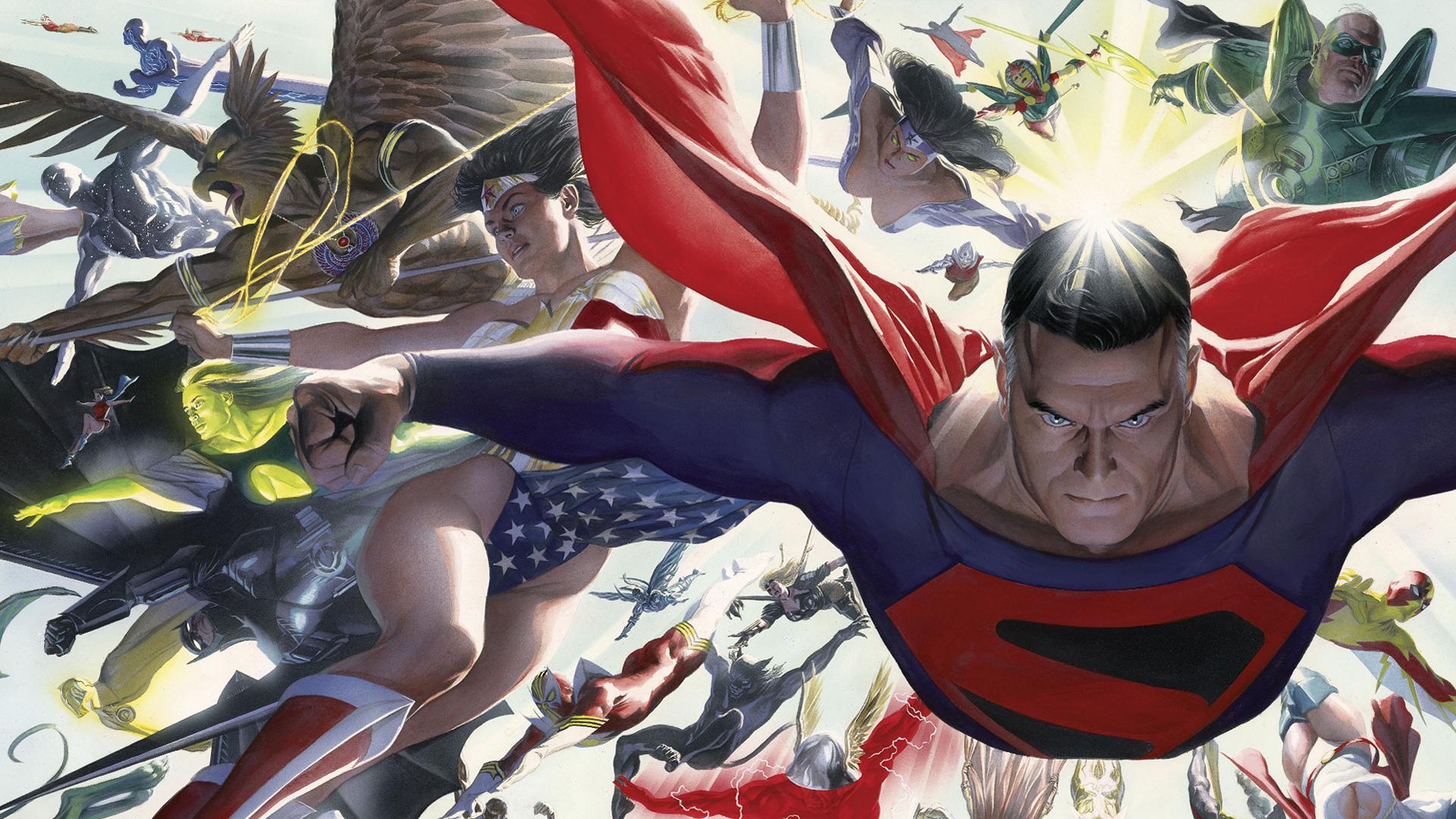Download Kingdome Come. Superman Batman Wonder Woman Alex Ross HD Wallpaper