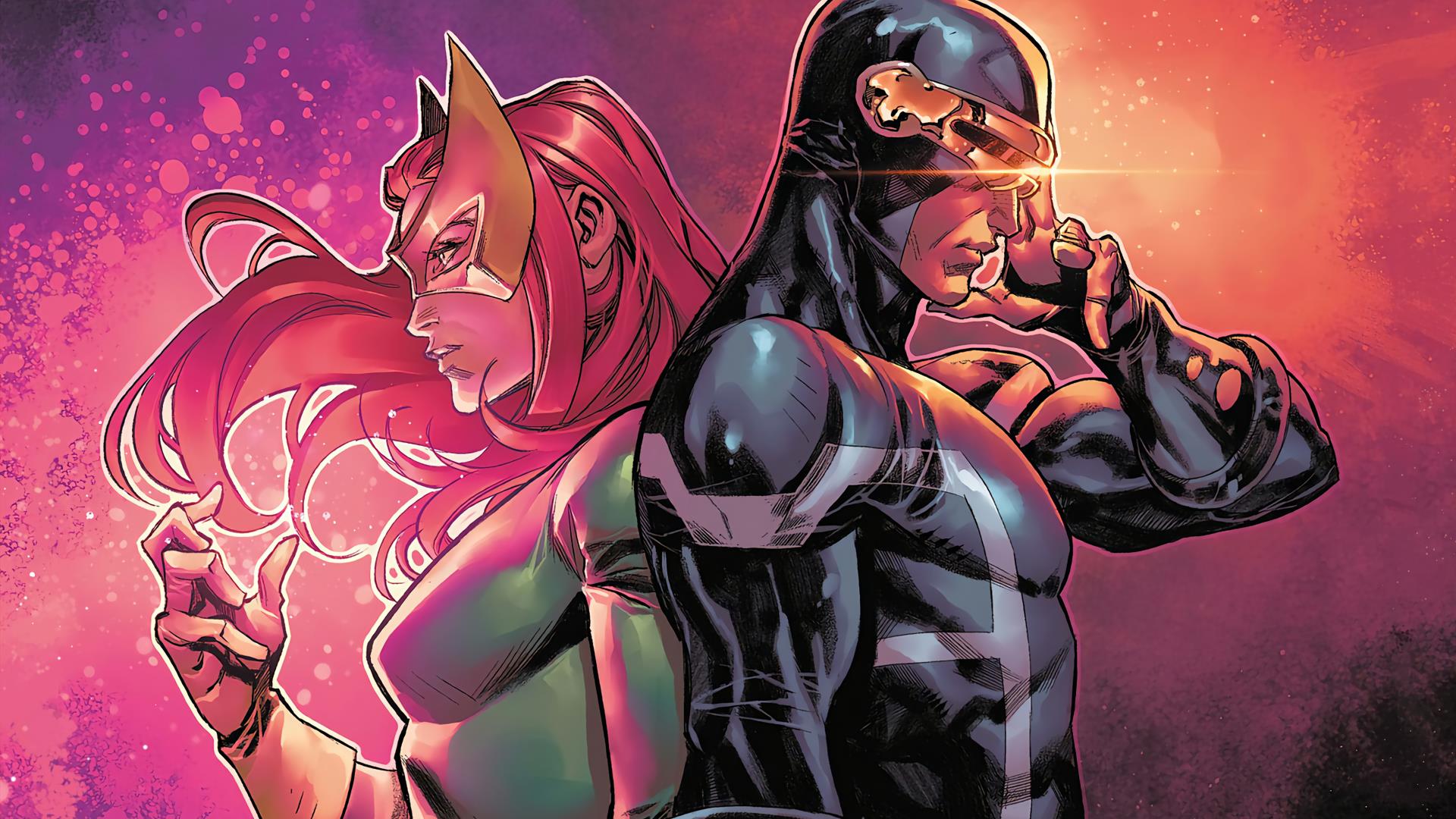 Cyclops & Jean Grey HD Marvel X-Men Wallpaper by Iban Coello